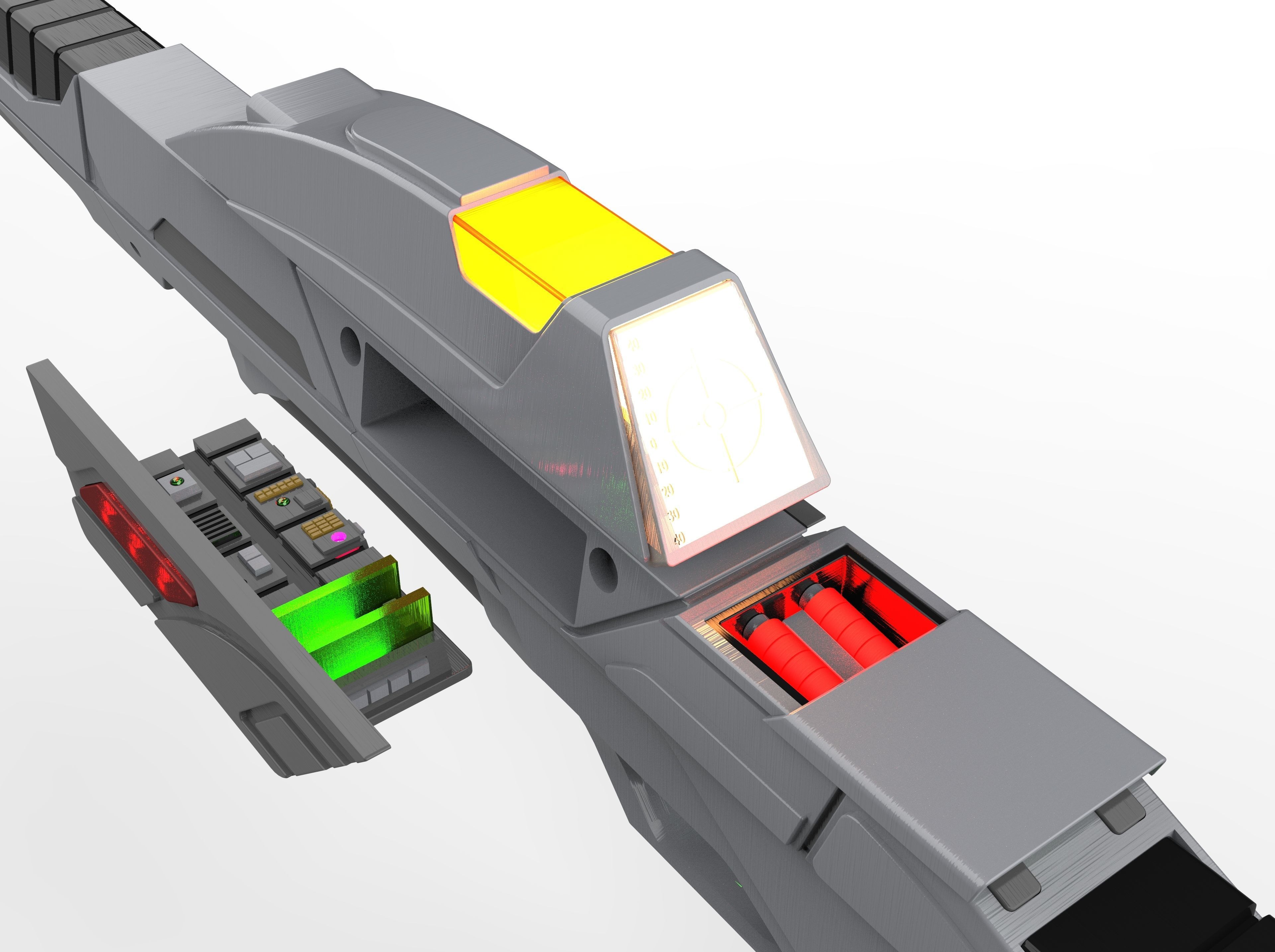 Type 3A Phaser - Star Trek - Printable 3d model - STL files 3D model 3D ...