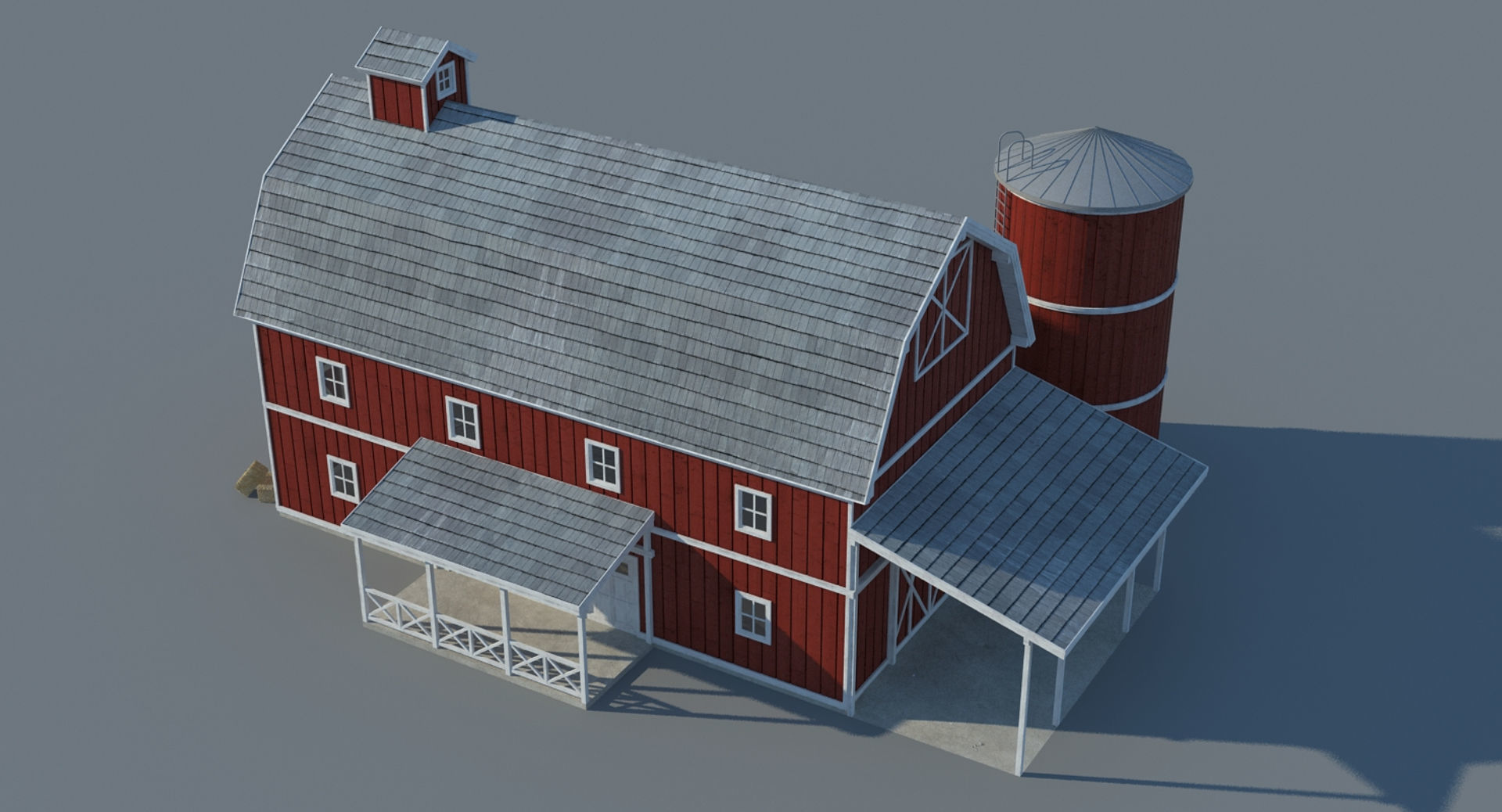 Farm Barn 3D model | CGTrader