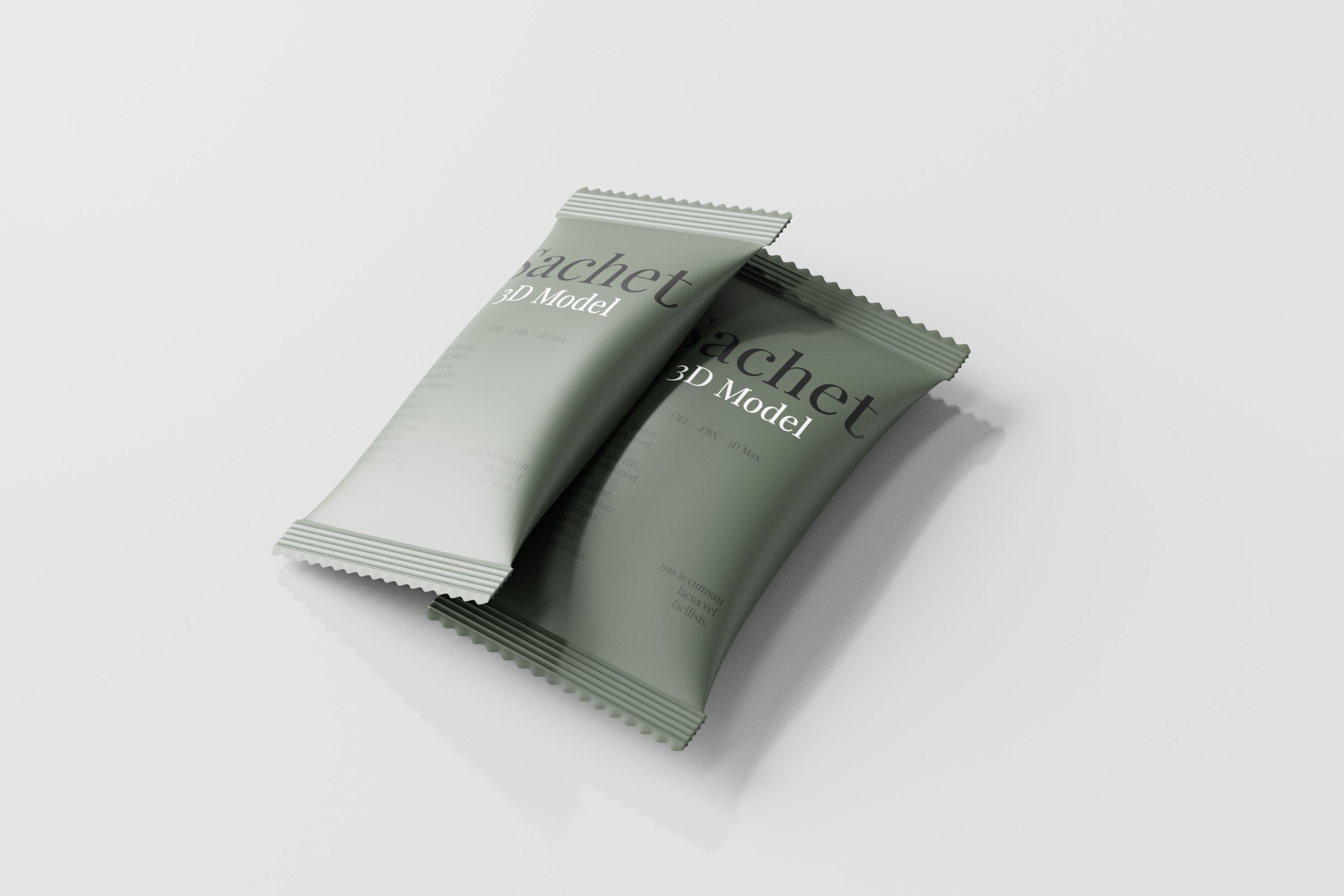 Candy or Toffee Packaging 3D model | CGTrader