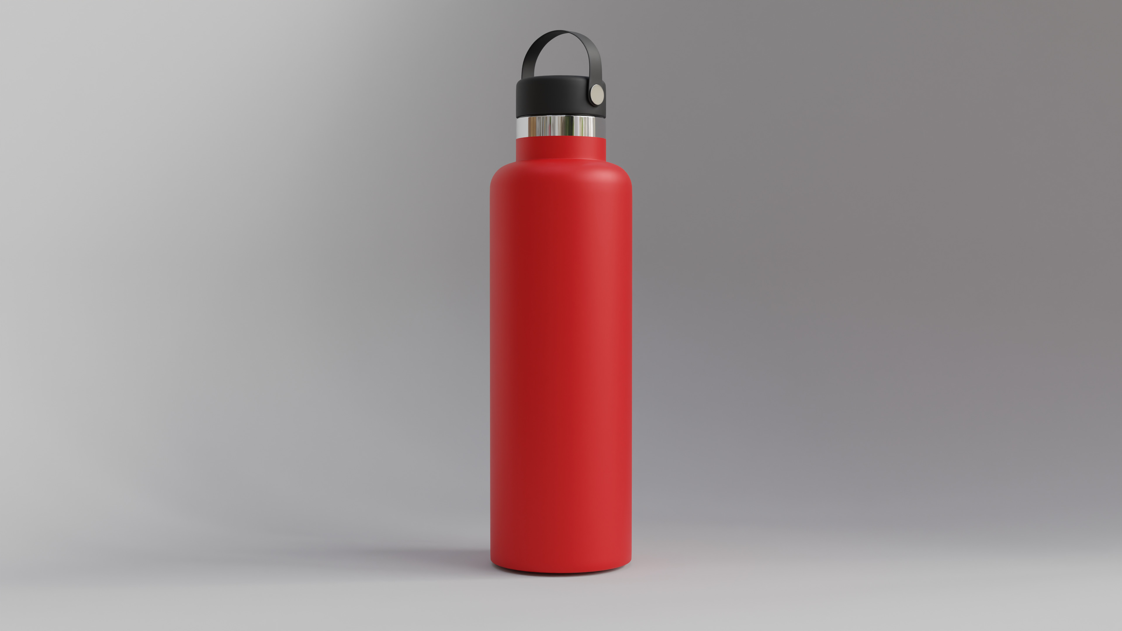 Water bottle free 3D model | CGTrader