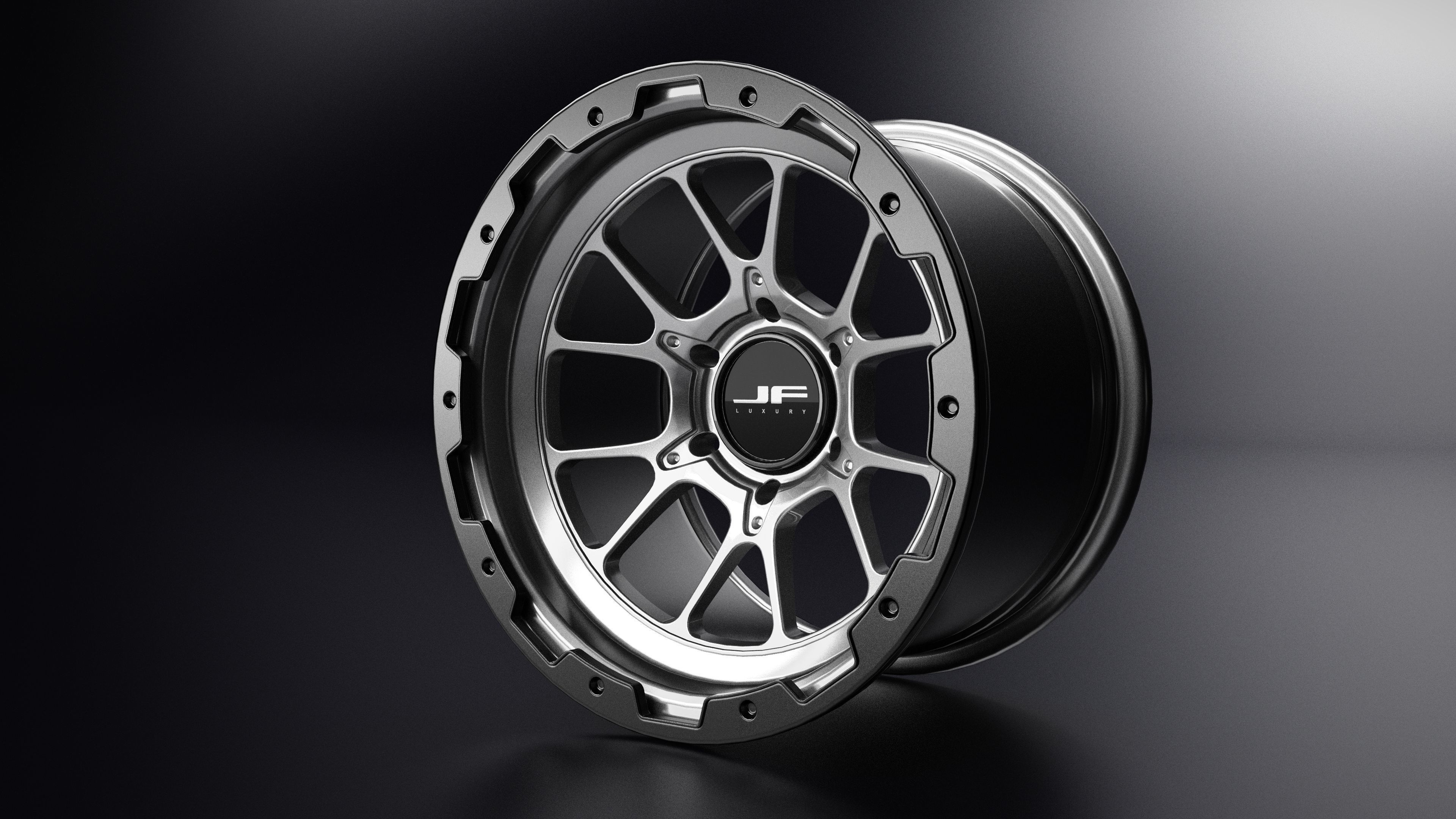 Lenso Titan VE3 Design Wheels 3D model | CGTrader