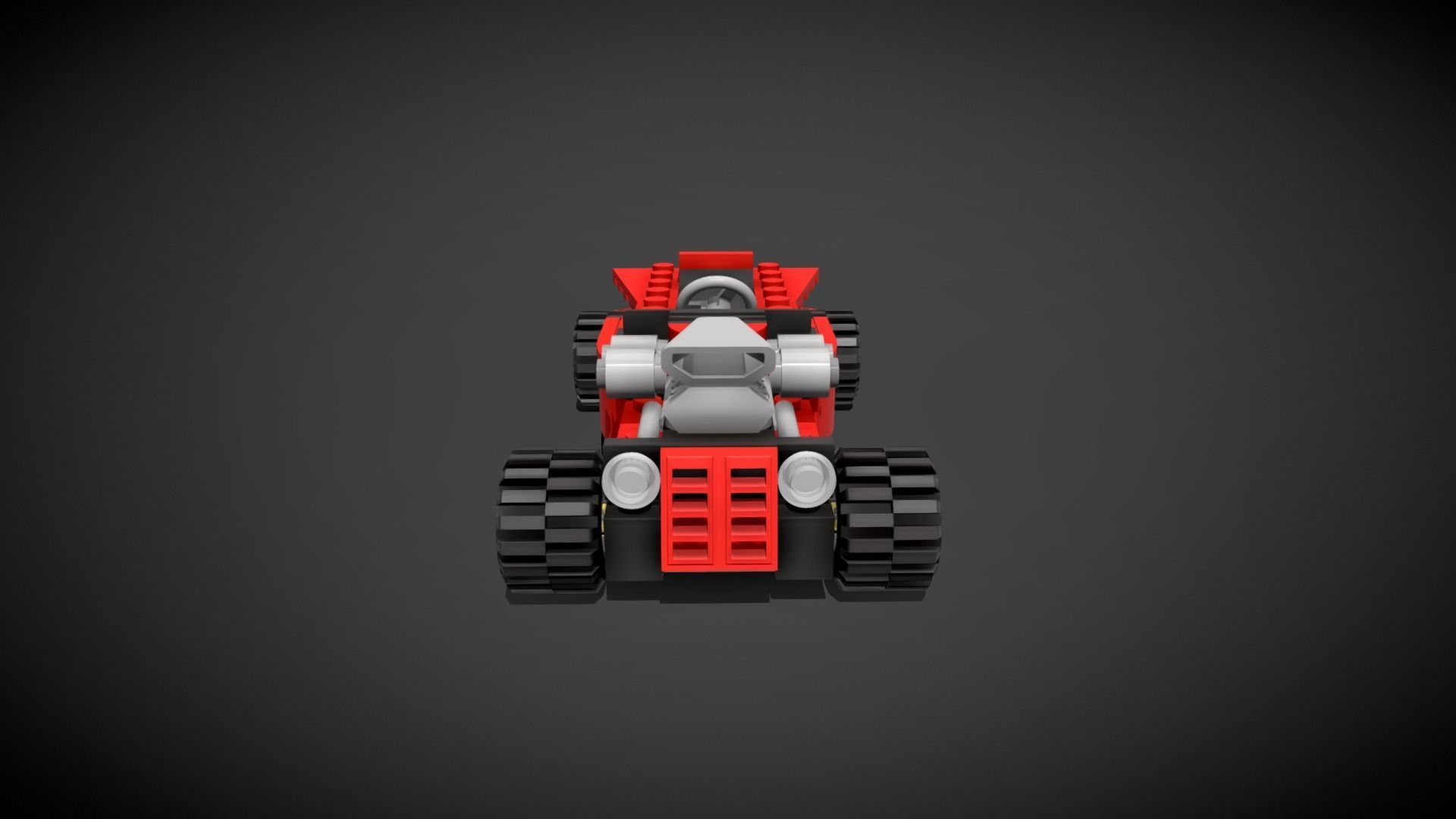Lego Sport Car Gen 2 3D model | CGTrader