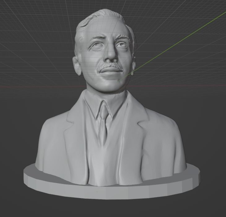 Walt Disney 3D model 3D printable | CGTrader