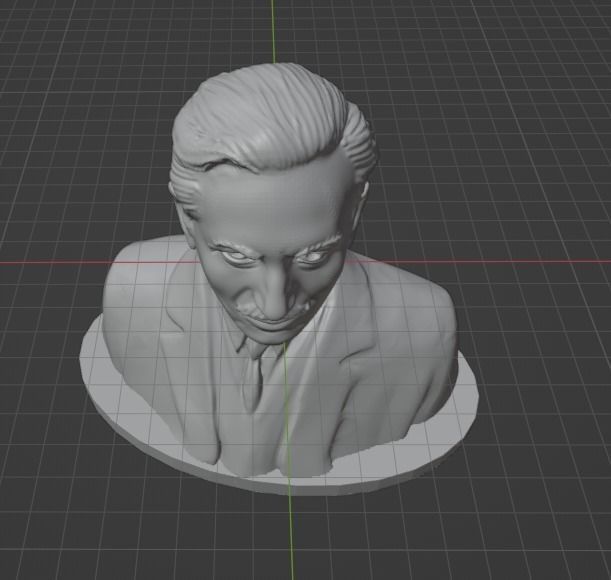 Walt Disney 3D model 3D printable | CGTrader
