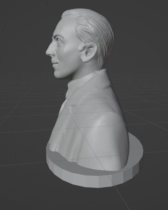 Walt Disney 3D model 3D printable | CGTrader