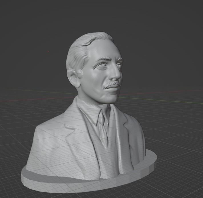 Walt Disney 3D model 3D printable | CGTrader