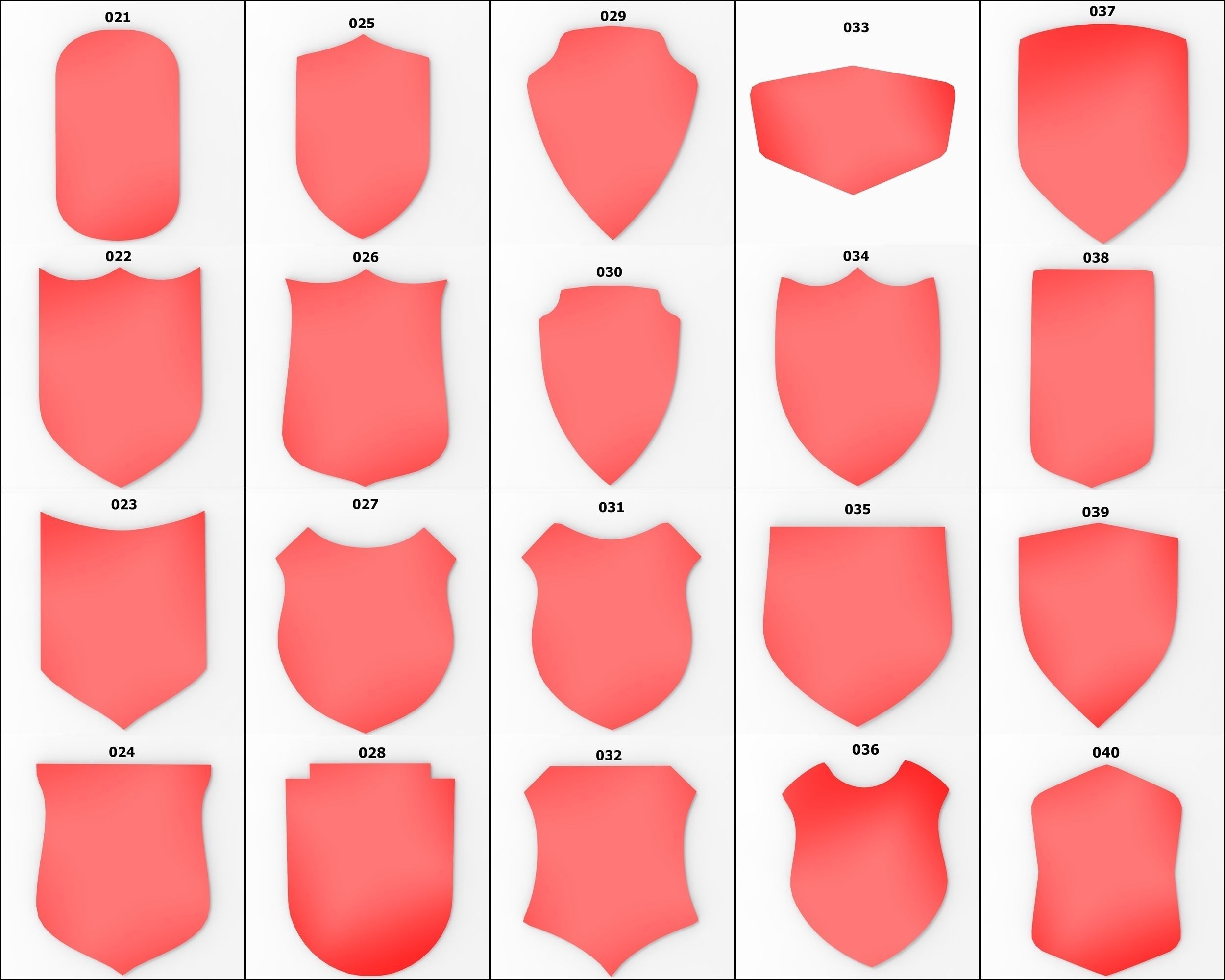 Armor Kitbash Vol1 3D model | CGTrader