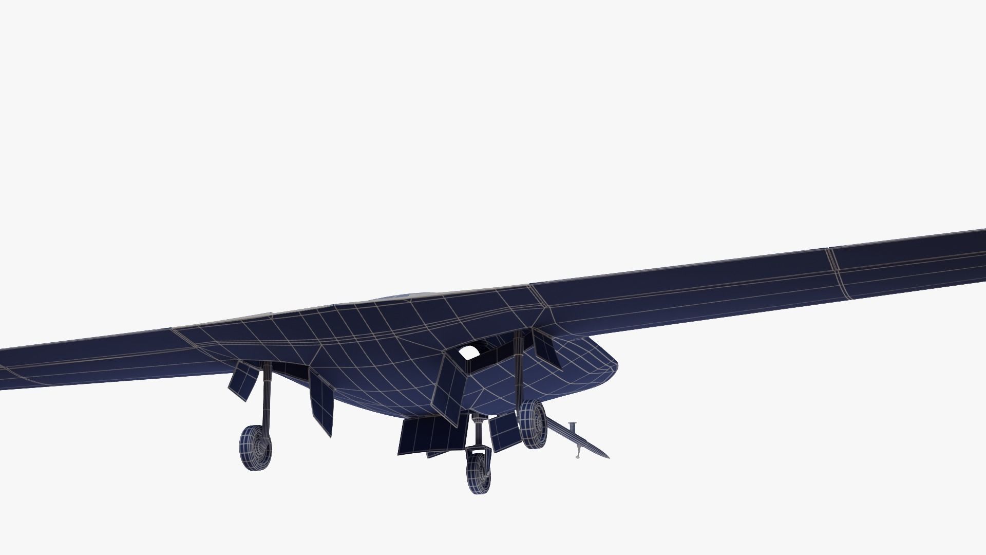 Lockheed Martin RQ 3 Darkstar Drone 3D model | CGTrader