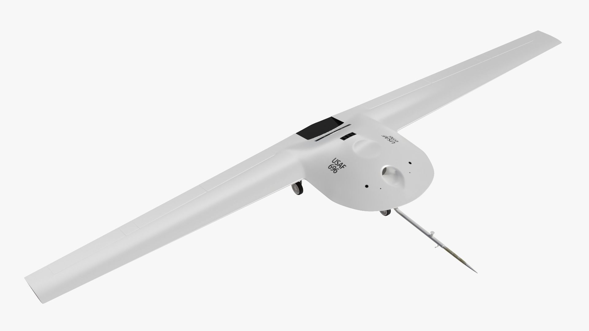 Lockheed Martin RQ 3 Darkstar Drone 3D model | CGTrader