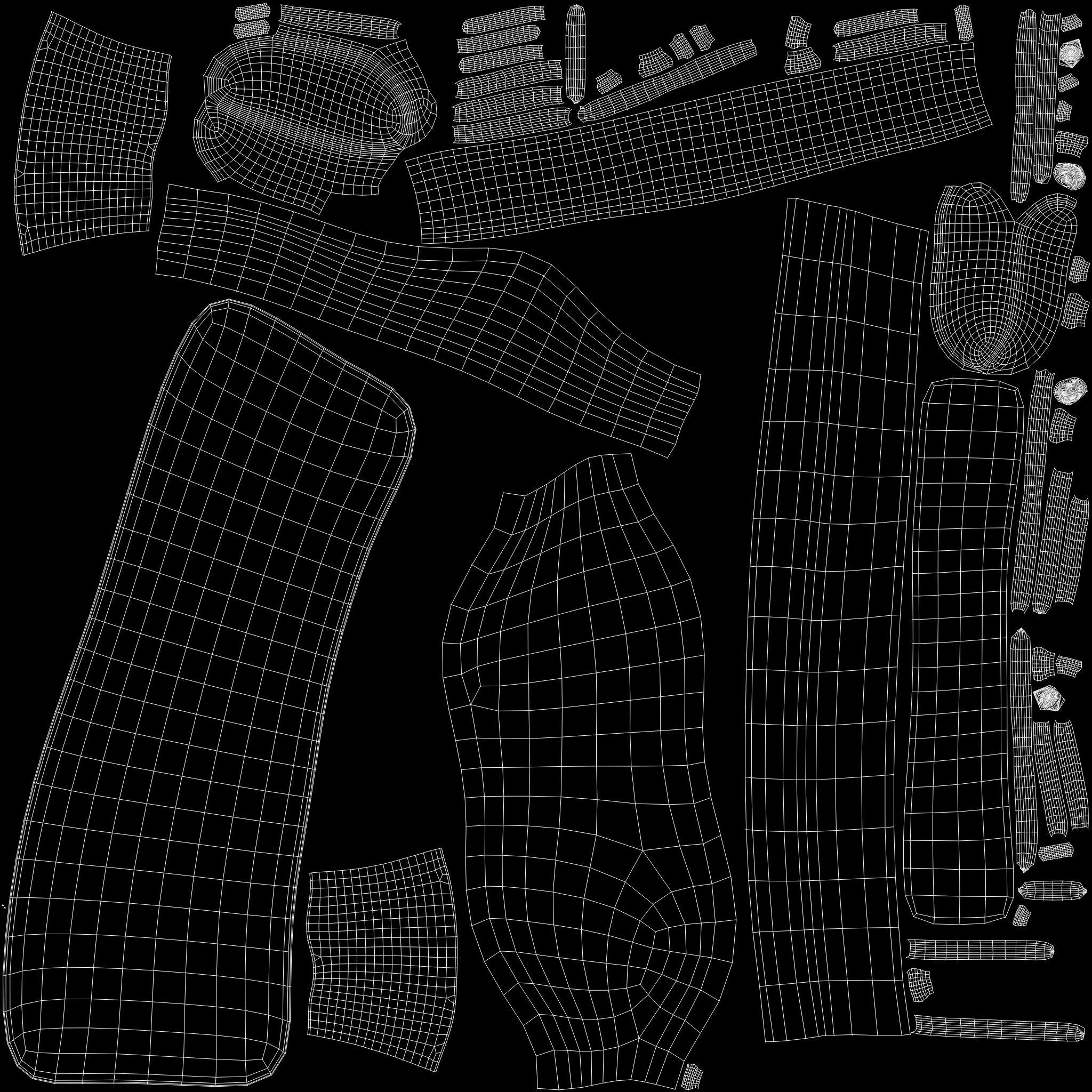 3D model Ladies Faux Leg Harness VR / AR / low-poly | CGTrader