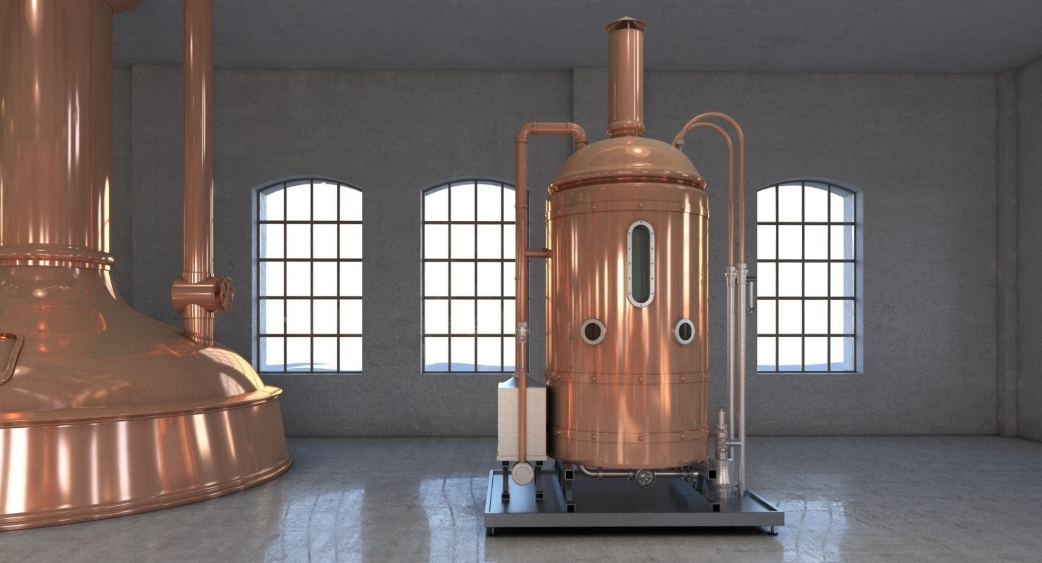Brewery 001 3D model | CGTrader