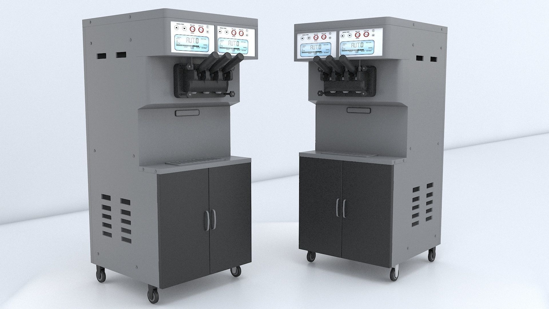 Ice cream machine 3D model | CGTrader