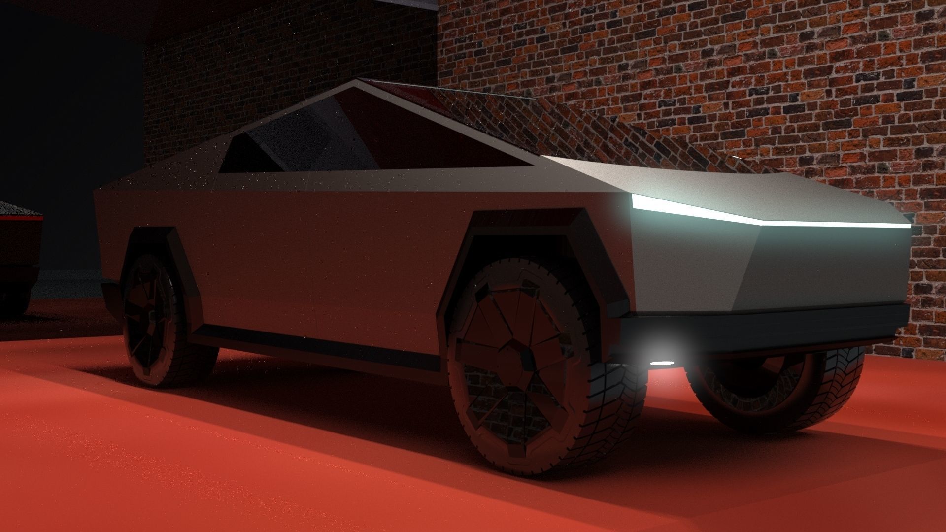 Tesla Cybertruck with SolidWorks and STL files 3D model animated | CGTrader