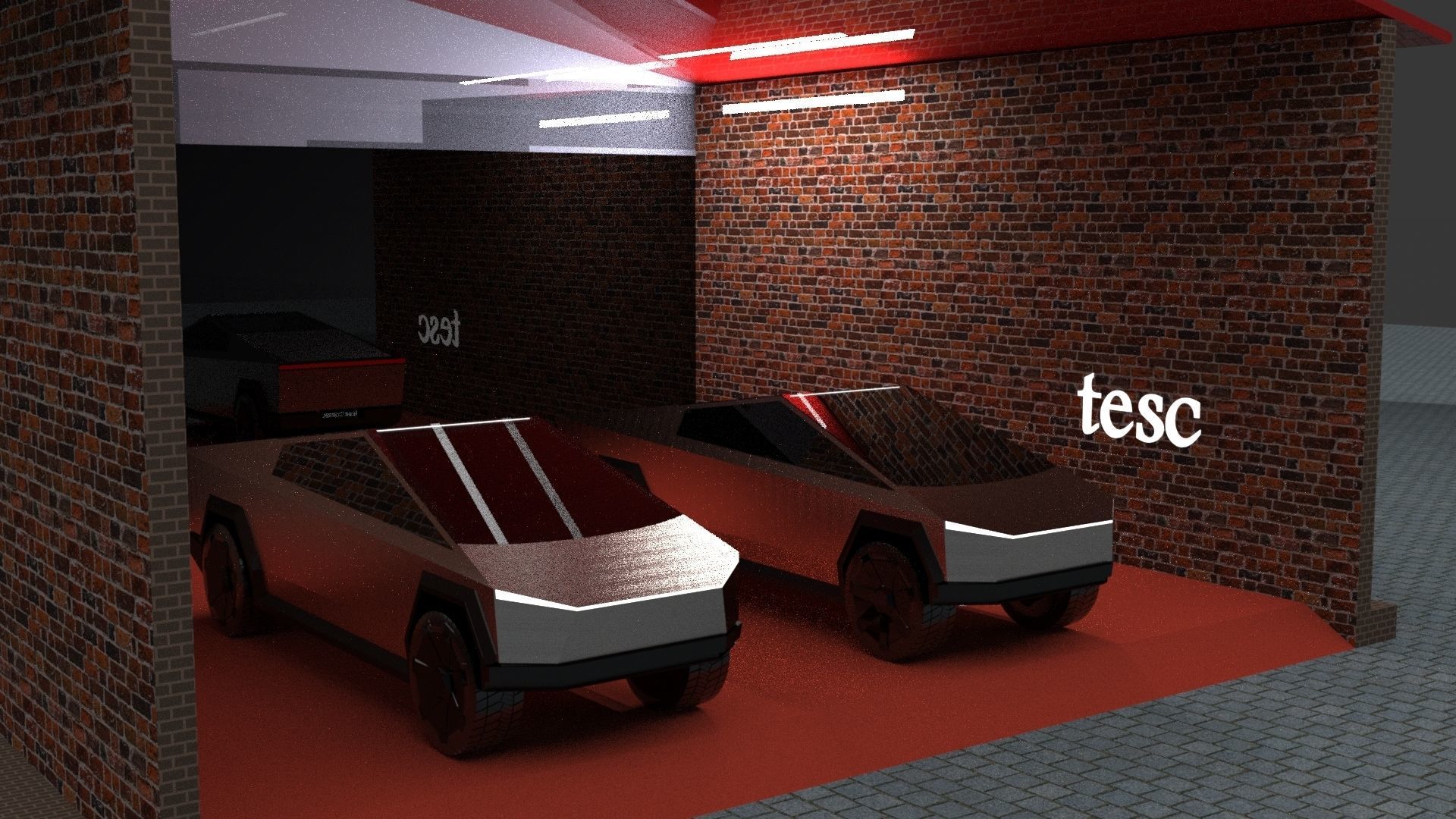 Tesla Cybertruck with SolidWorks and STL files 3D model animated | CGTrader