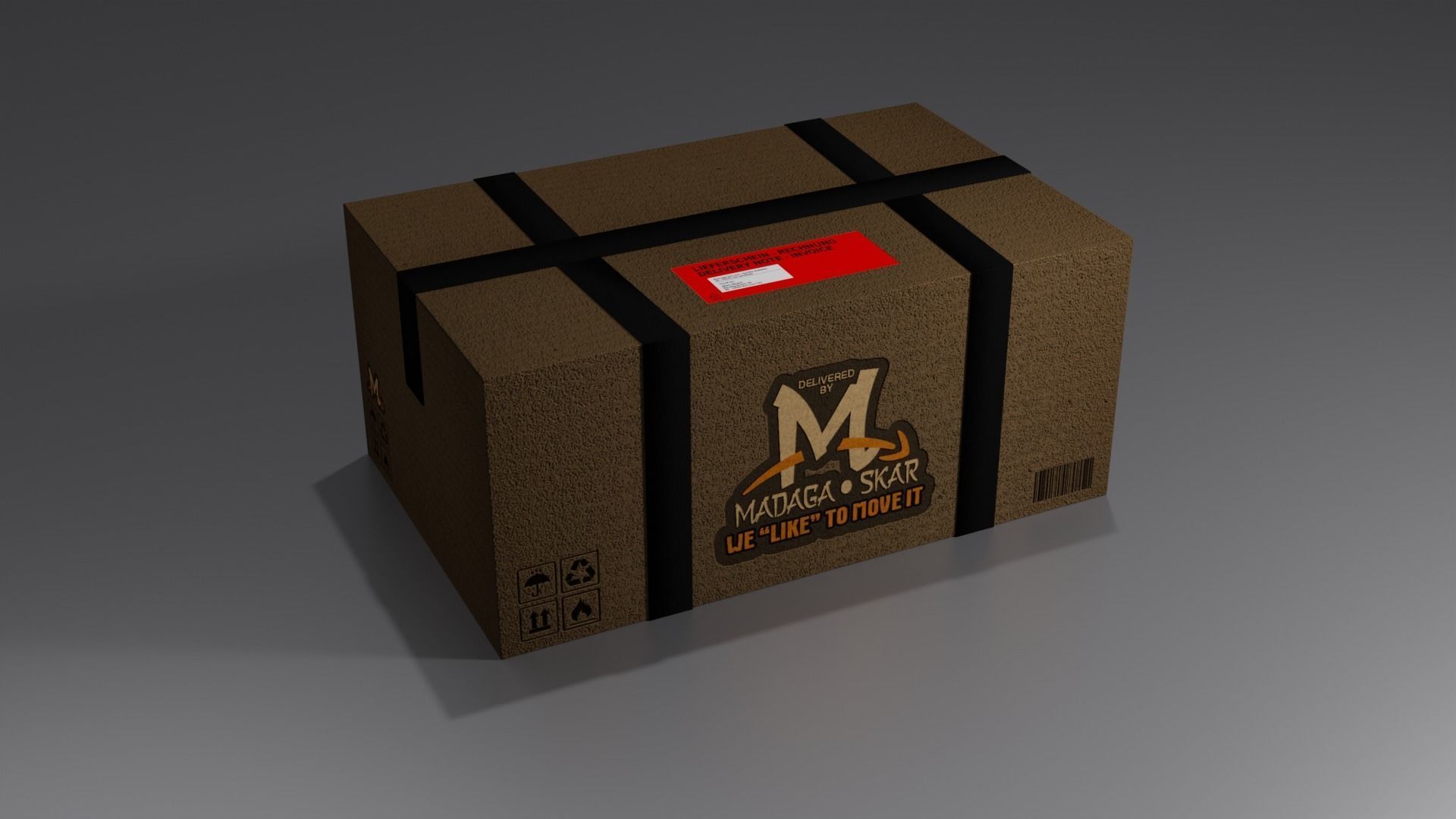 Simply Carton Box free 3D model | CGTrader