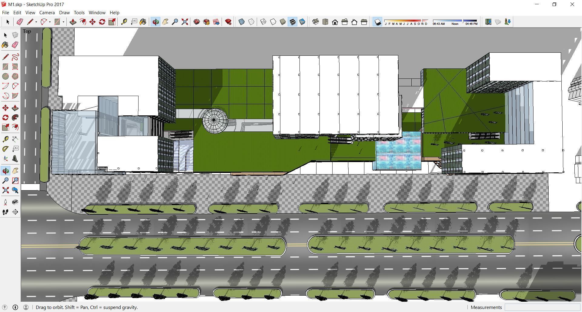 Sketchup Commercial Complex M1 3D model | CGTrader