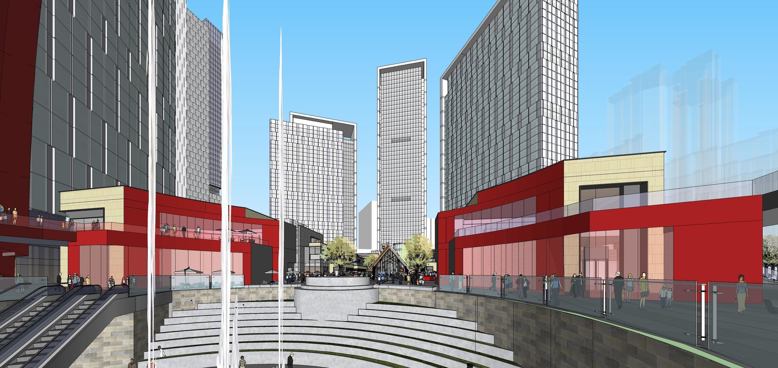 Sketchup Commercial Complex PP2 3D model | CGTrader