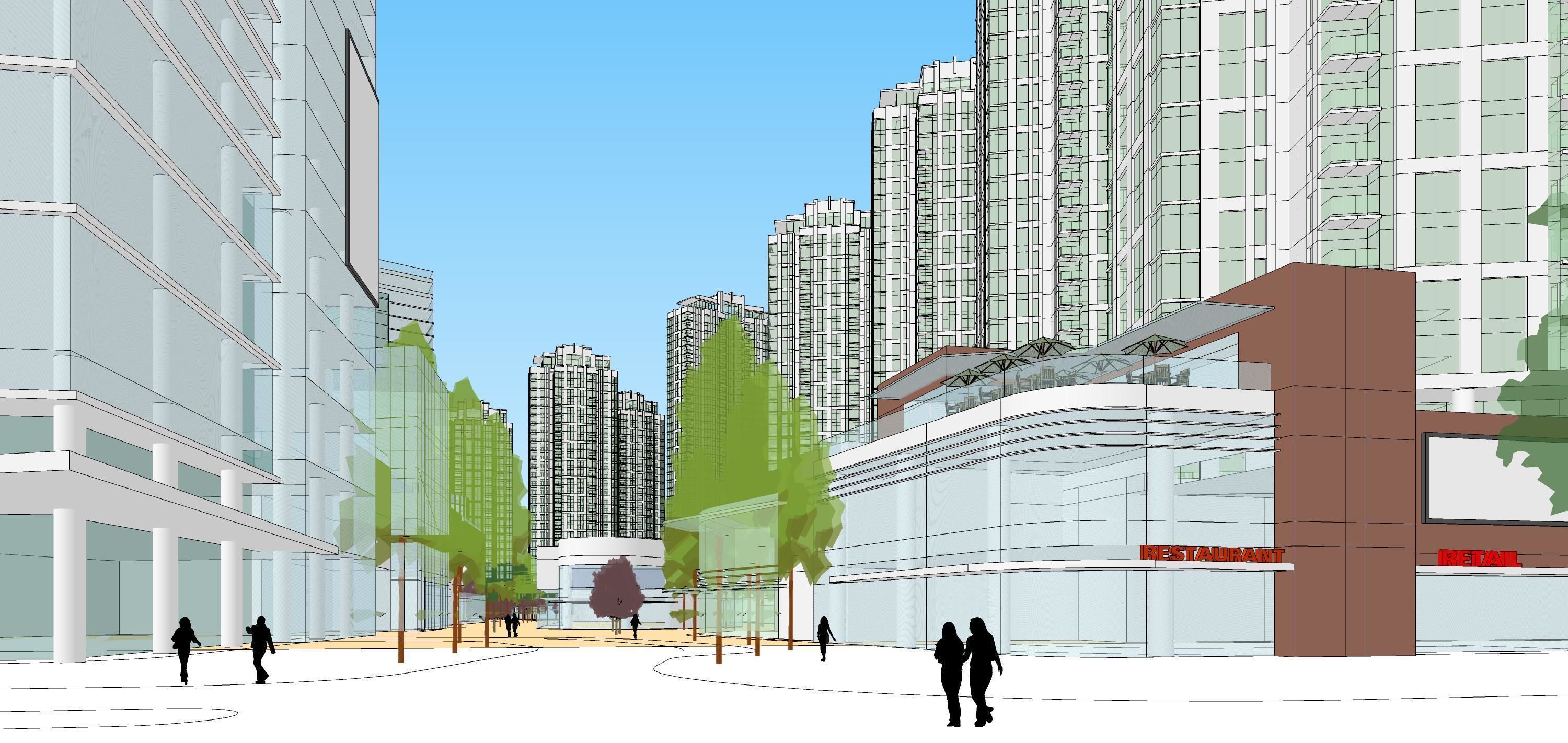 Sketchup Commercial Complex S2 free 3D model | CGTrader