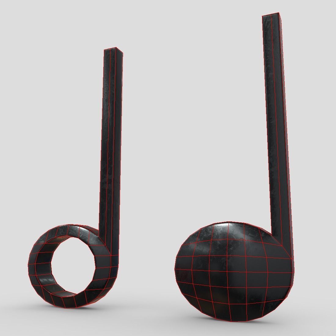 CC0 - Musical Note free VR / AR / low-poly 3D model | CGTrader
