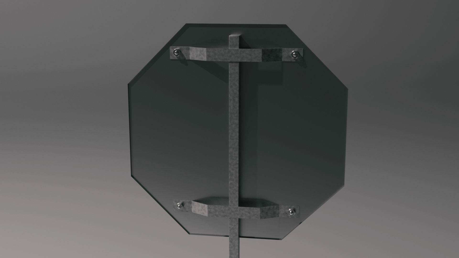 Stop sign model 3D model | CGTrader
