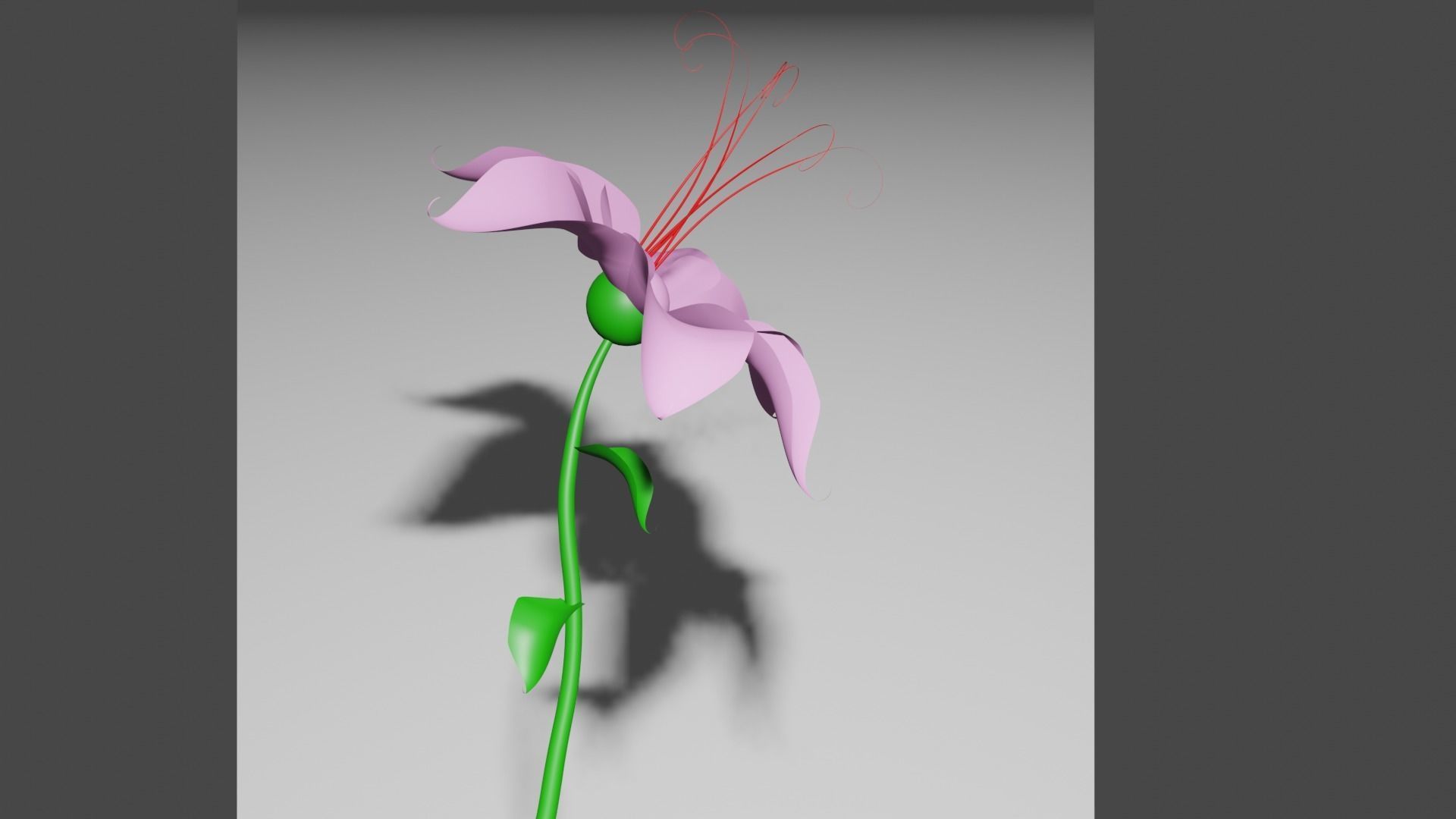 flower free 3D model | CGTrader