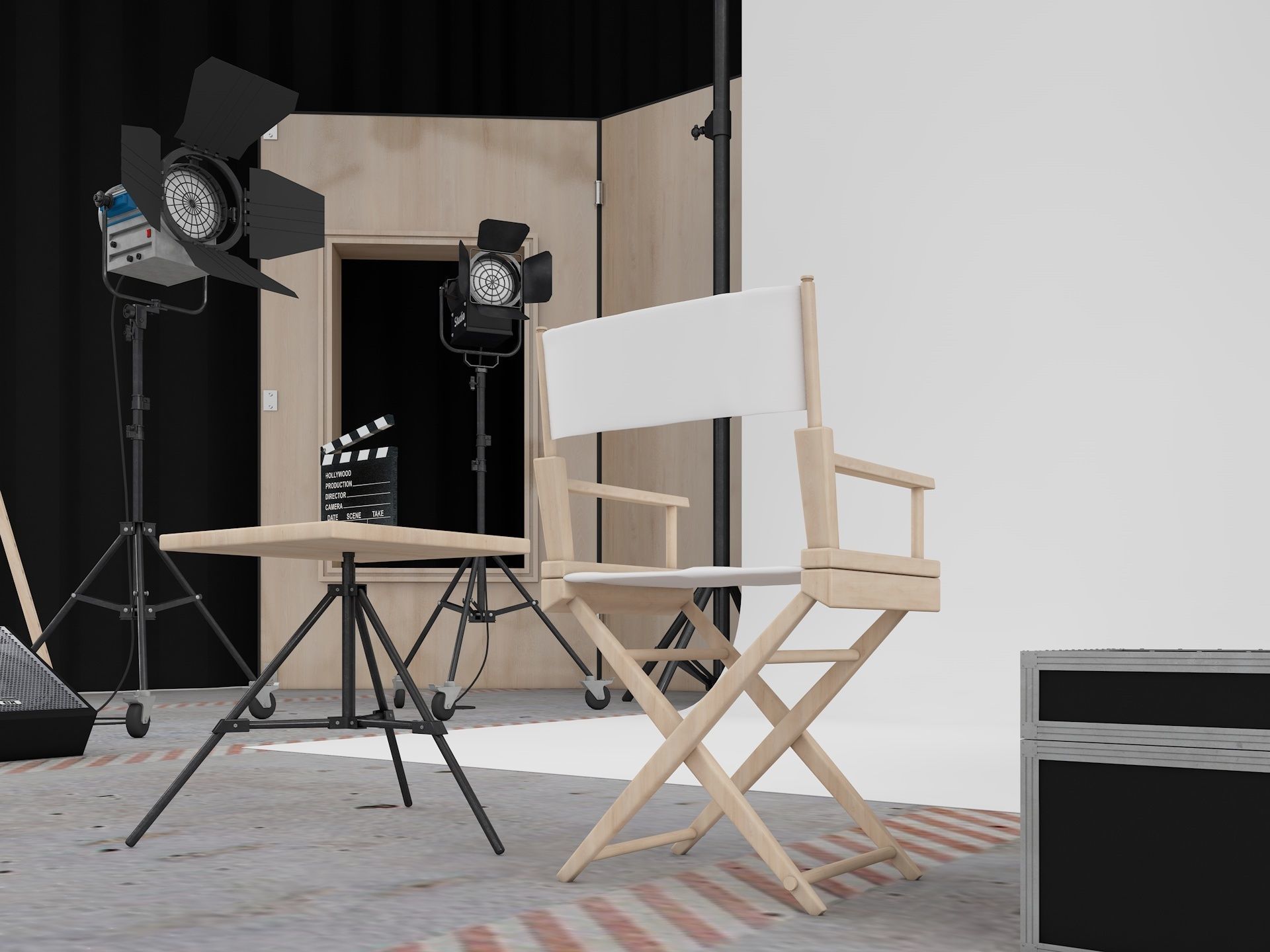 Photography Studio Scene 3D model | CGTrader