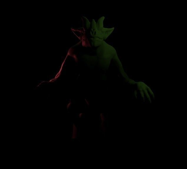 Savage Vampire 3D model | CGTrader