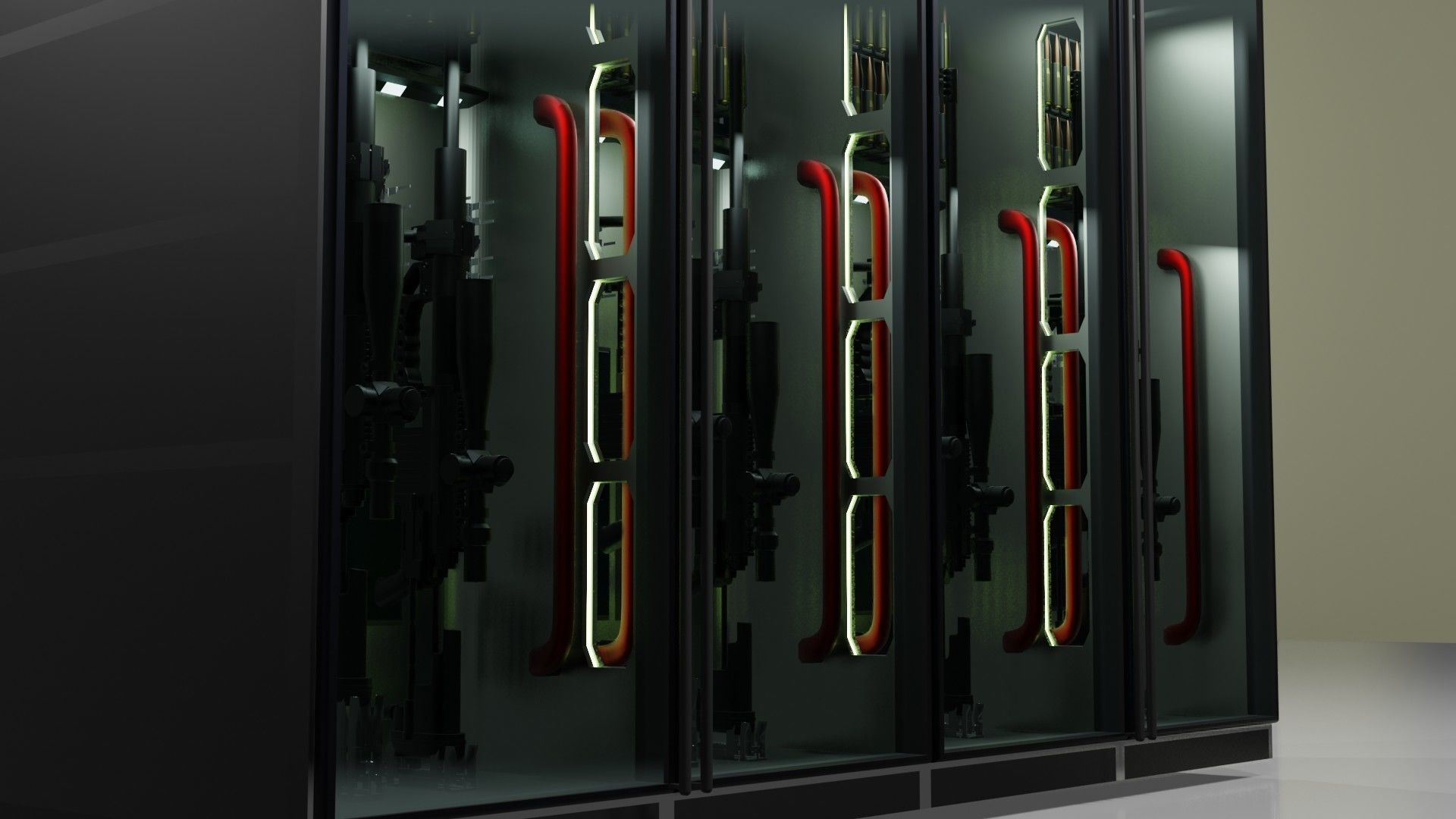 Weapon case 3D model | CGTrader