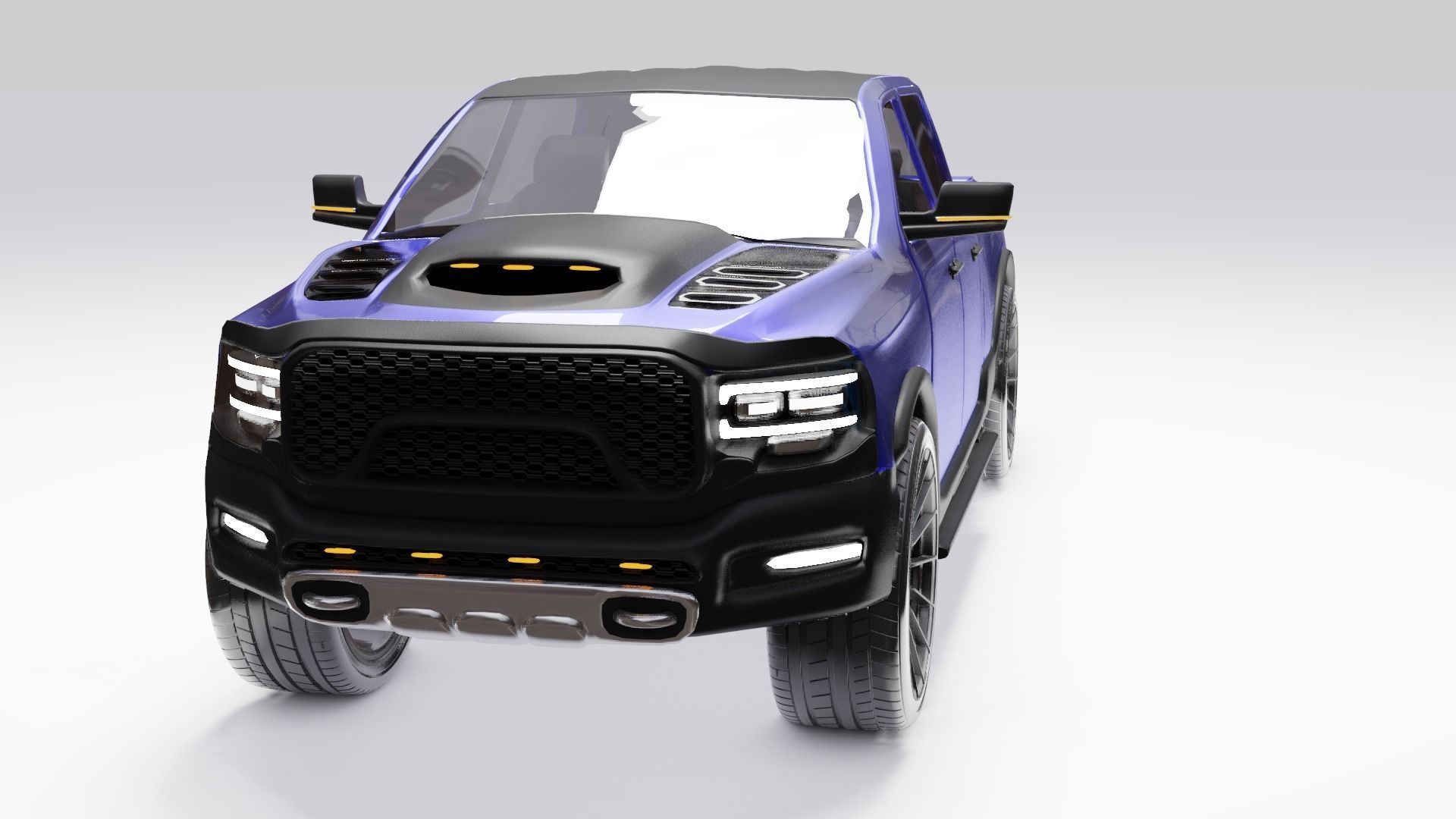 3D model Generic Pick Up VR / AR / low-poly | CGTrader