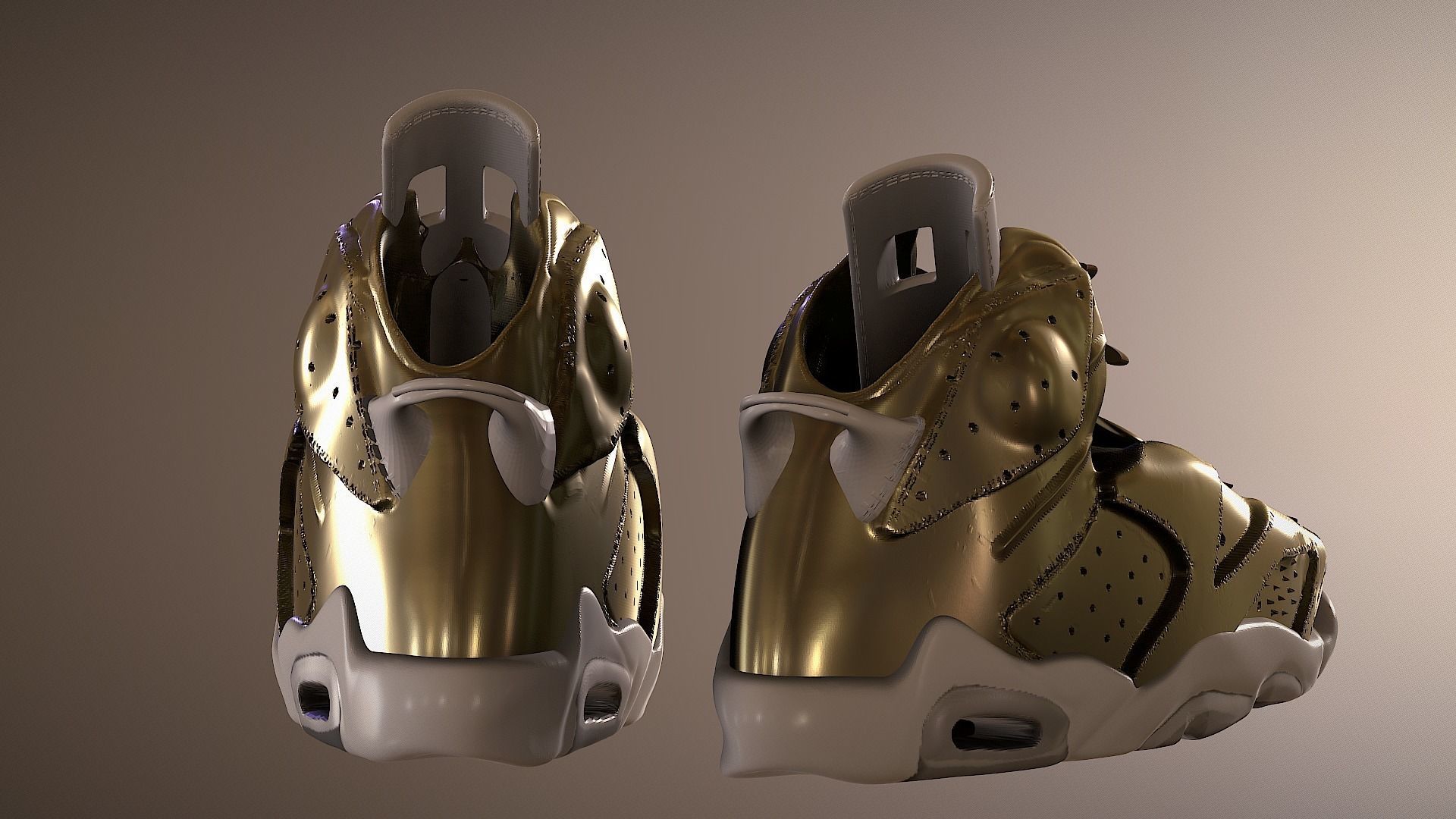 Jordan Retro 6s 3D Print 3D model 3D printable | CGTrader