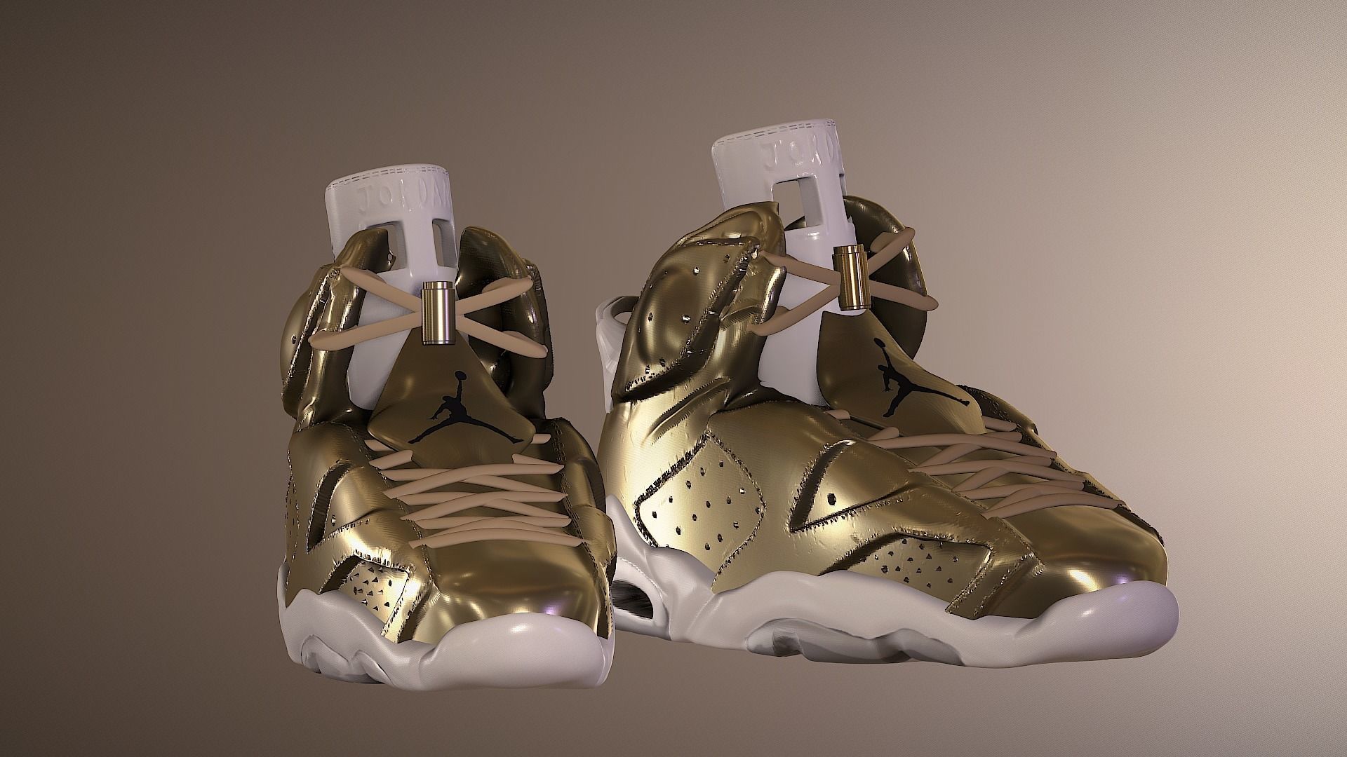 Jordan Retro 6s 3D Print 3D model 3D printable | CGTrader