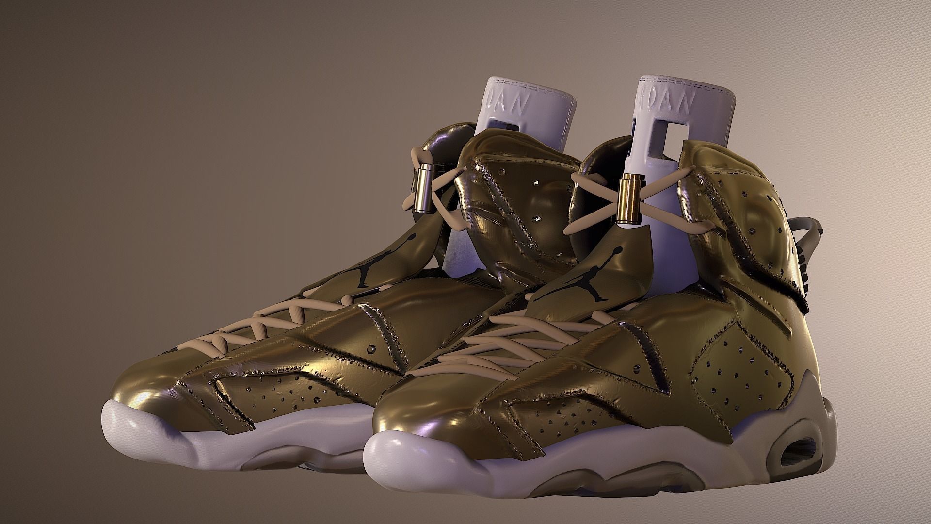 Jordan Retro 6s 3D Print 3D model 3D printable | CGTrader