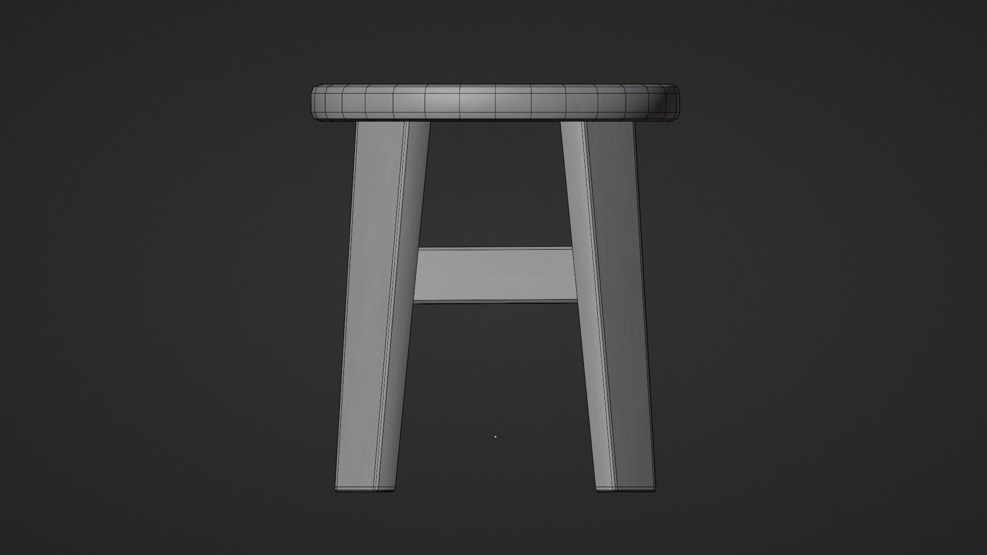 3D model Medieval Stool - Game Ready VR / AR / low-poly | CGTrader