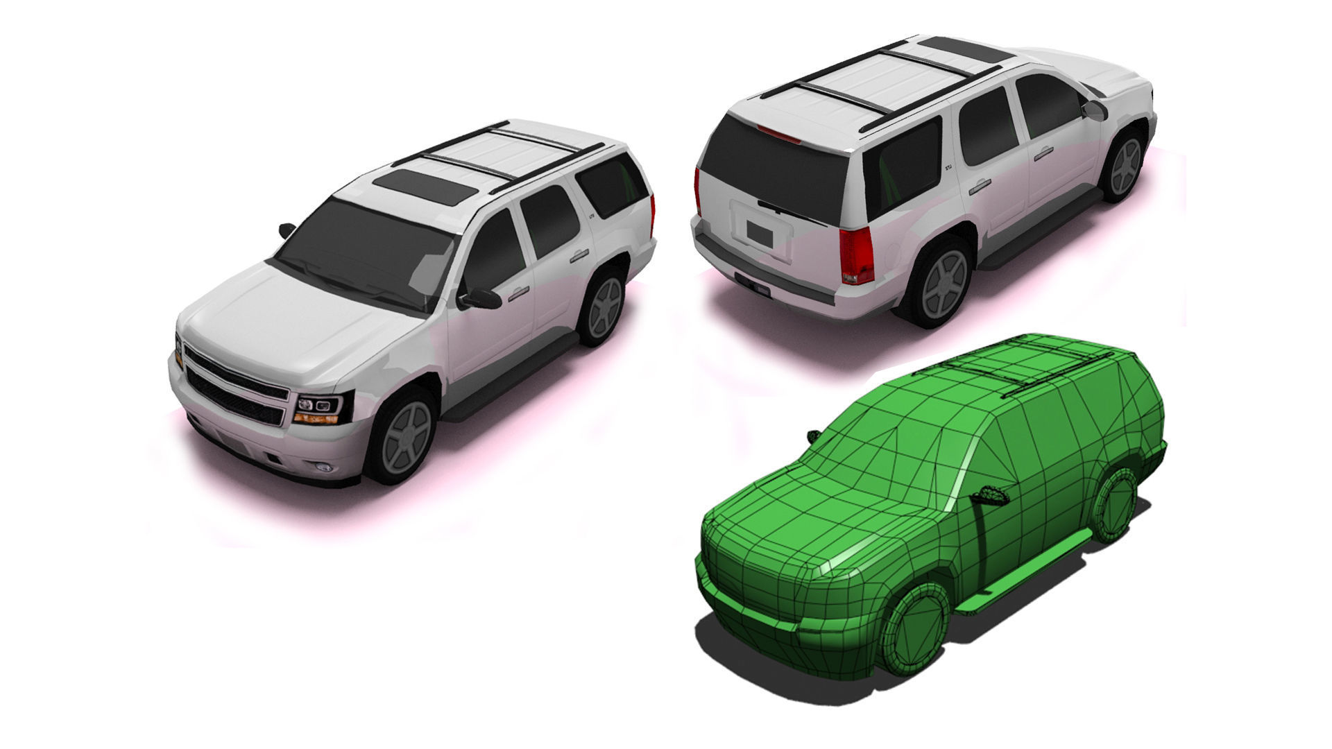 3D model Vehicle-Pack-1 VR / AR / low-poly | CGTrader