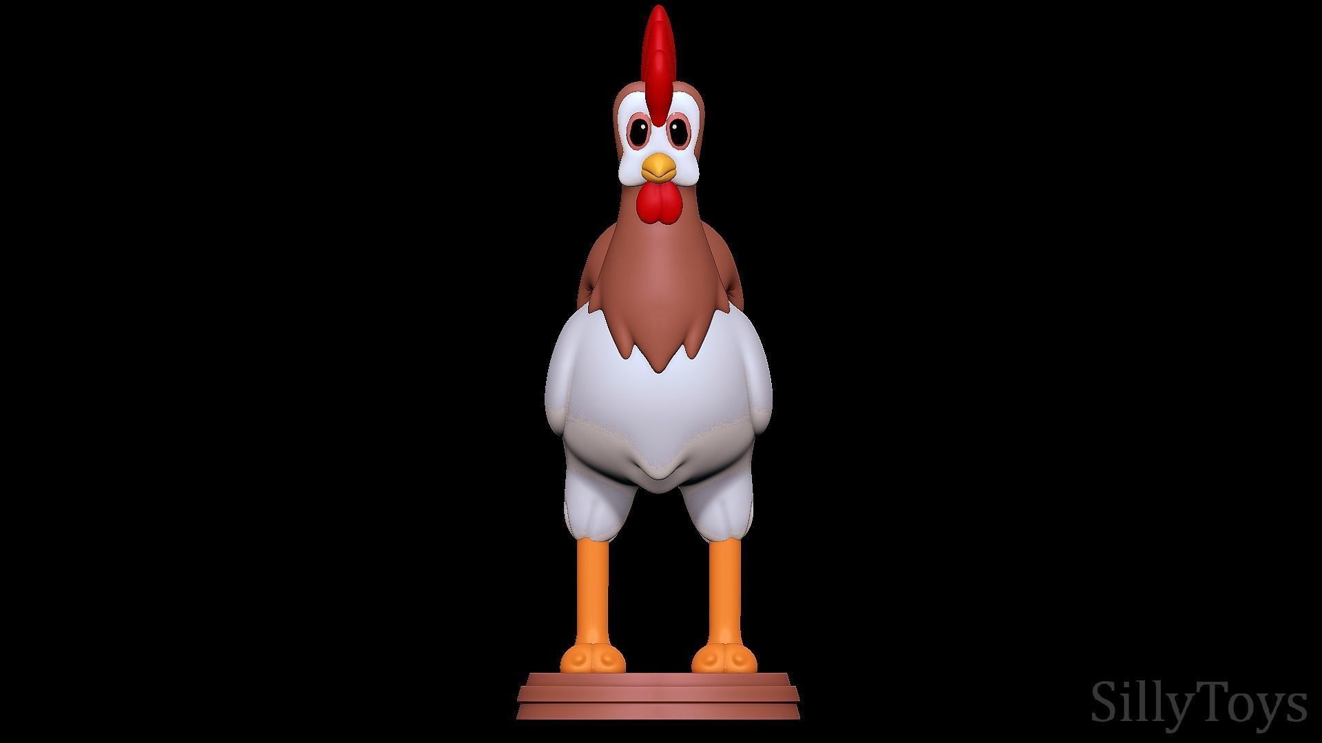 Chicken Boo - Animaniacs 3D model 3D printable | CGTrader