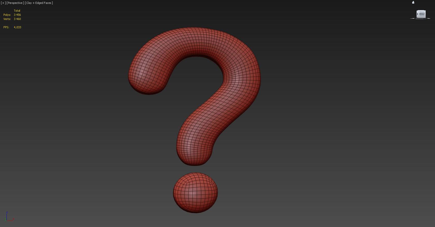Question Mark 3D model | CGTrader