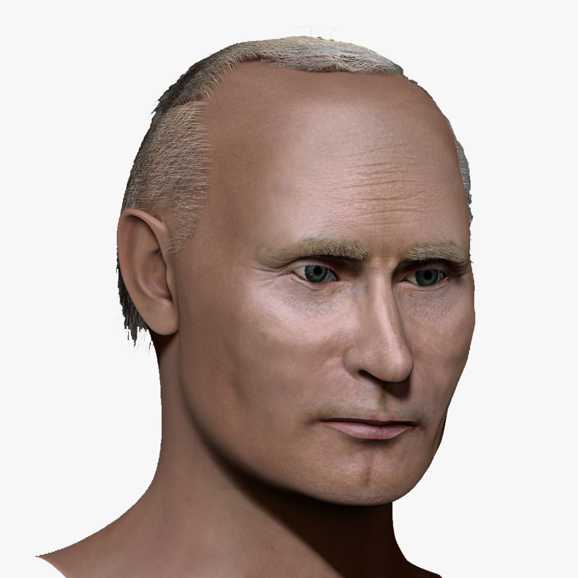 Vladimir Putin zbrush 3D Character design 3D model 3D model | CGTrader