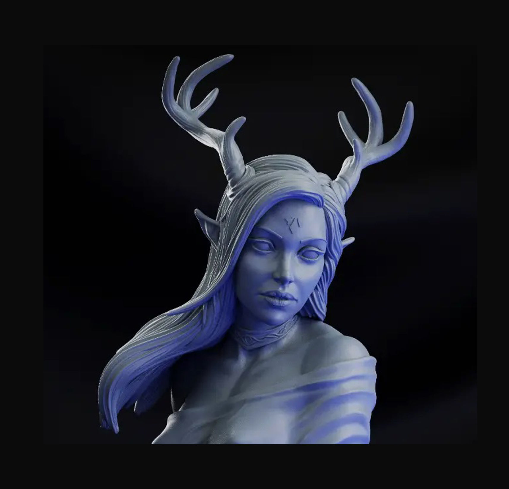 FANTASY NORDIC - LORI 3D model 3D printable | CGTrader
