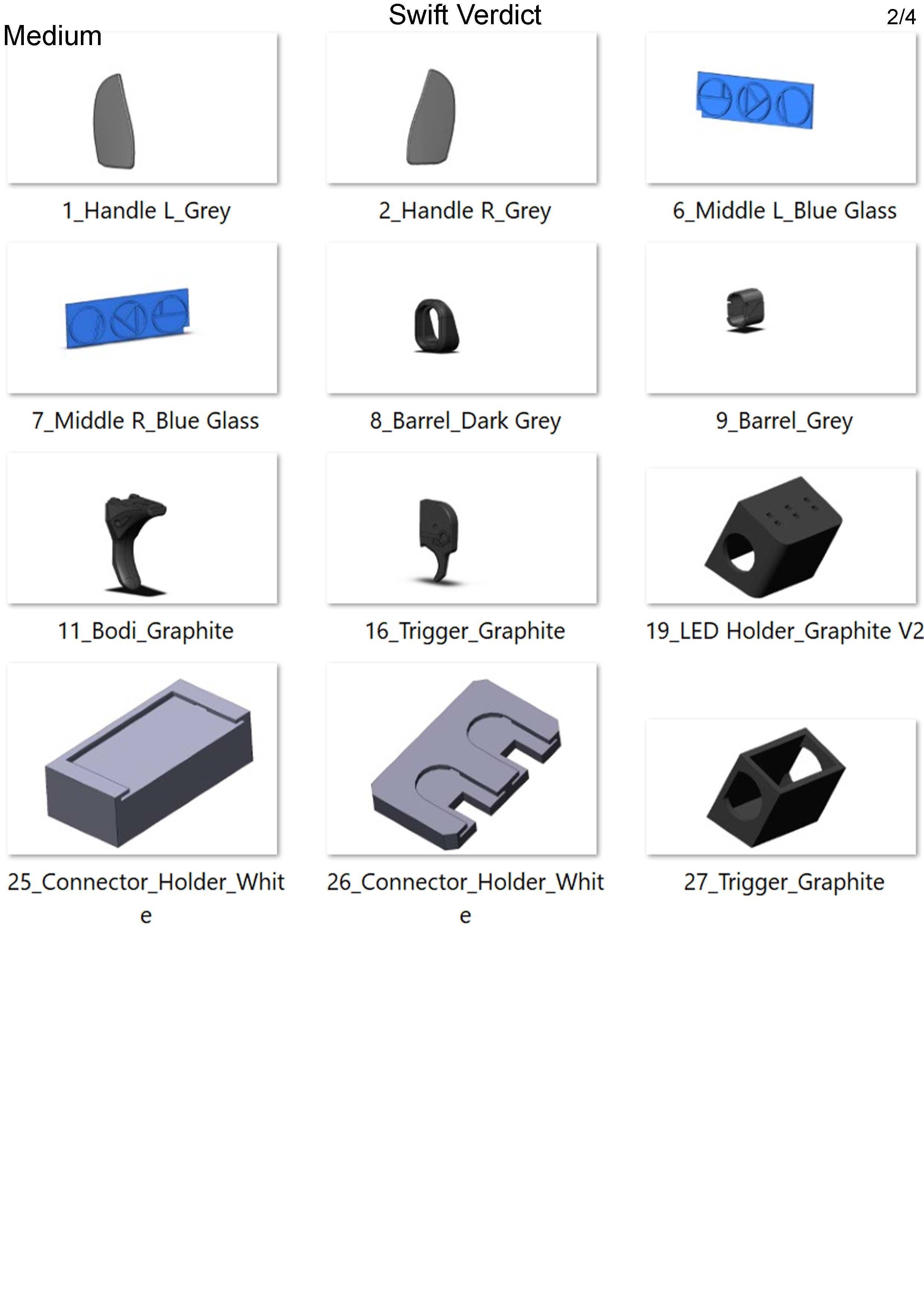 Swift Verdict - Destiny - Printable 3d model - STL files 3D model 3D ...