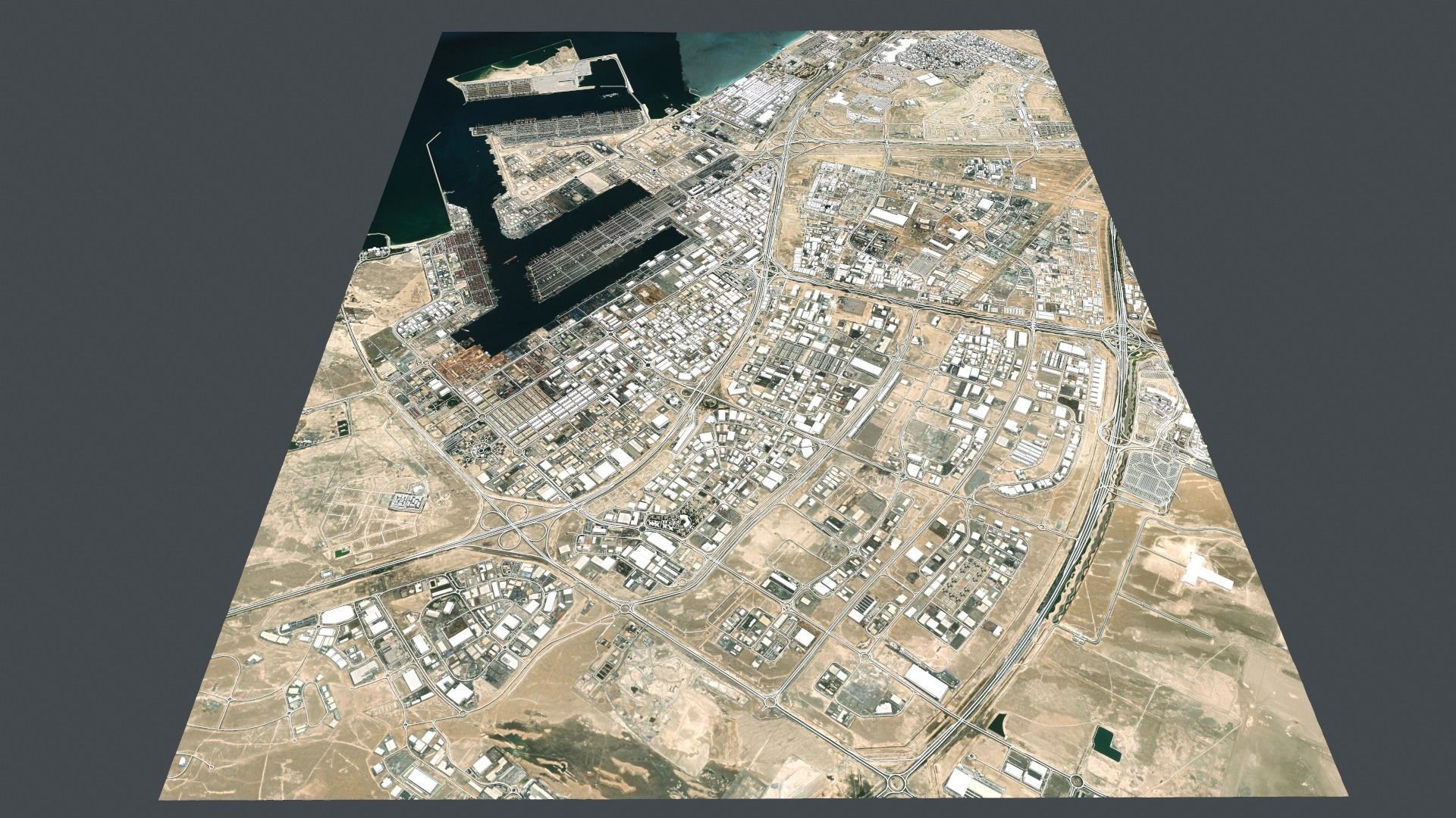 Harbor Jabal Ali Dubai UAE 3D model | CGTrader