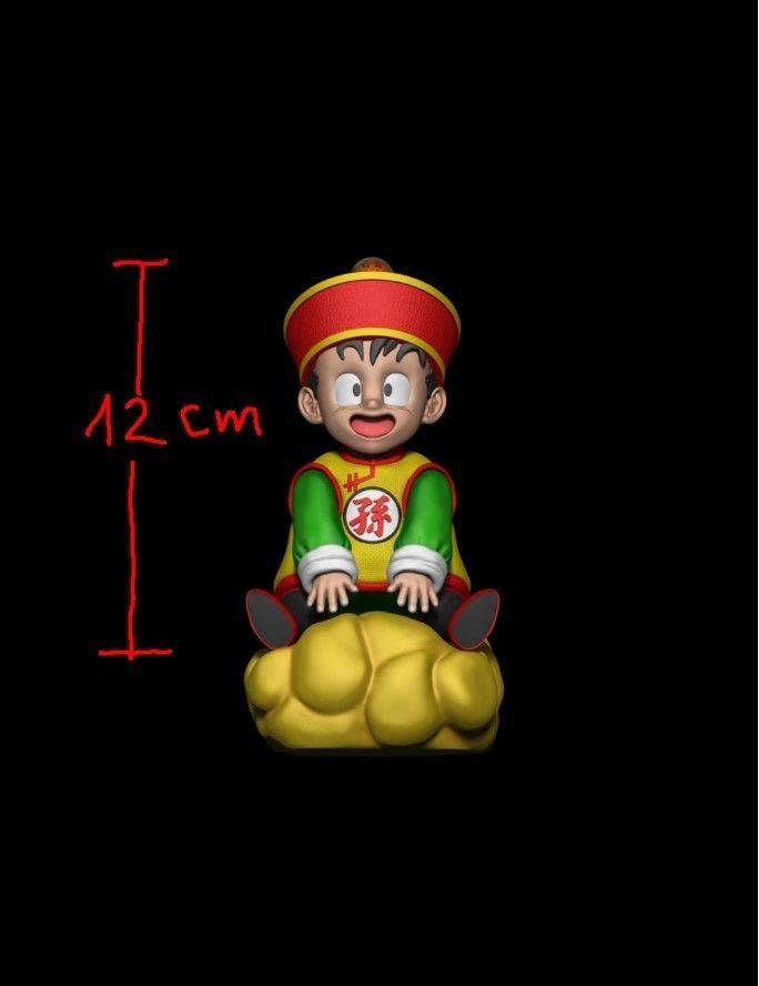 KID GOHAN 3D model 3D printable | CGTrader