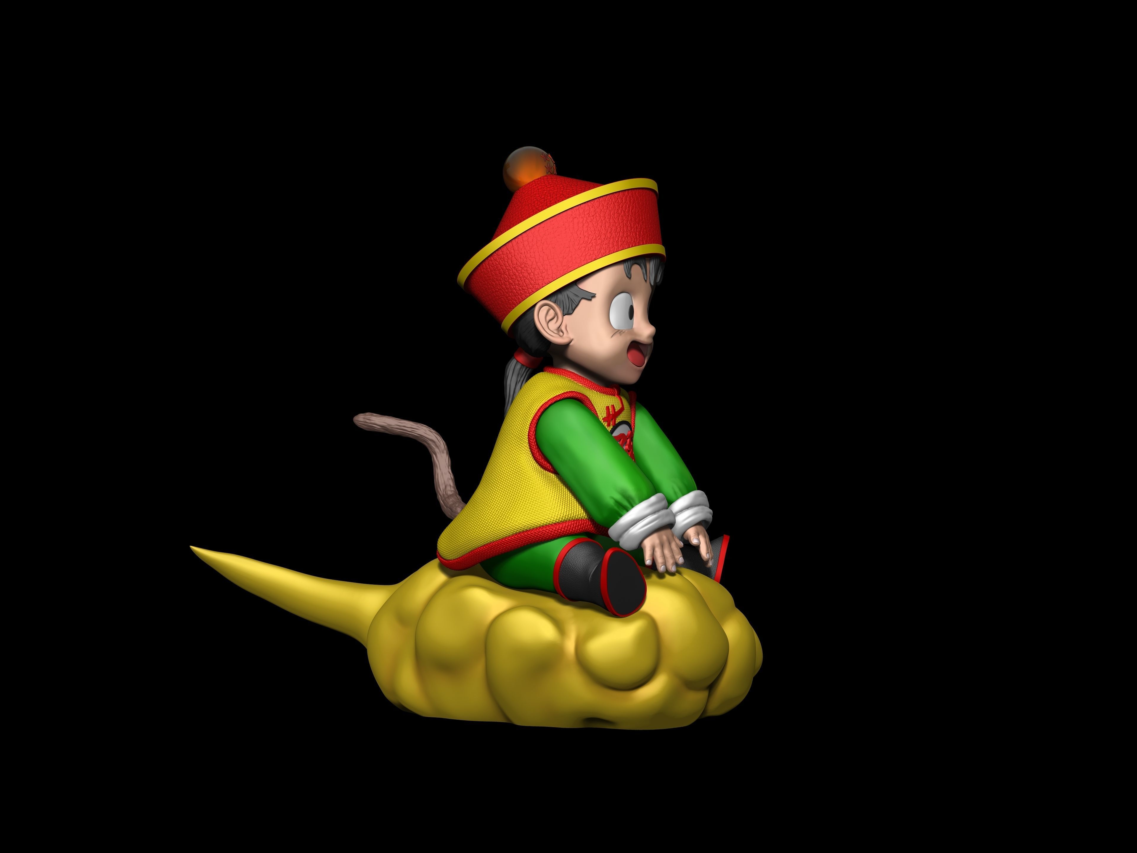 KID GOHAN 3D model 3D printable | CGTrader