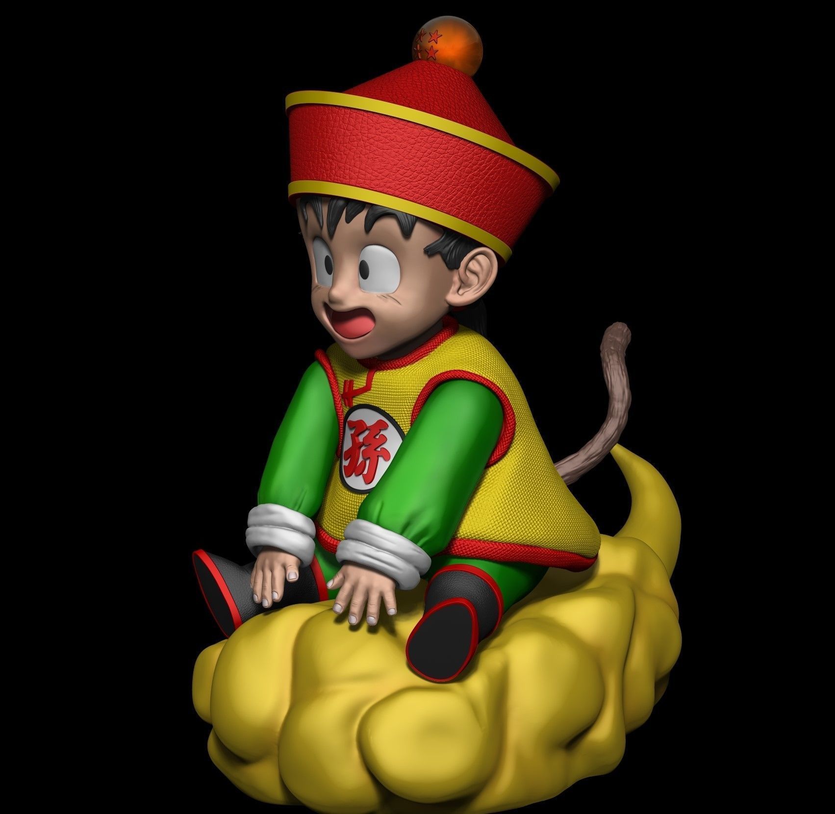 KID GOHAN 3D model 3D printable | CGTrader