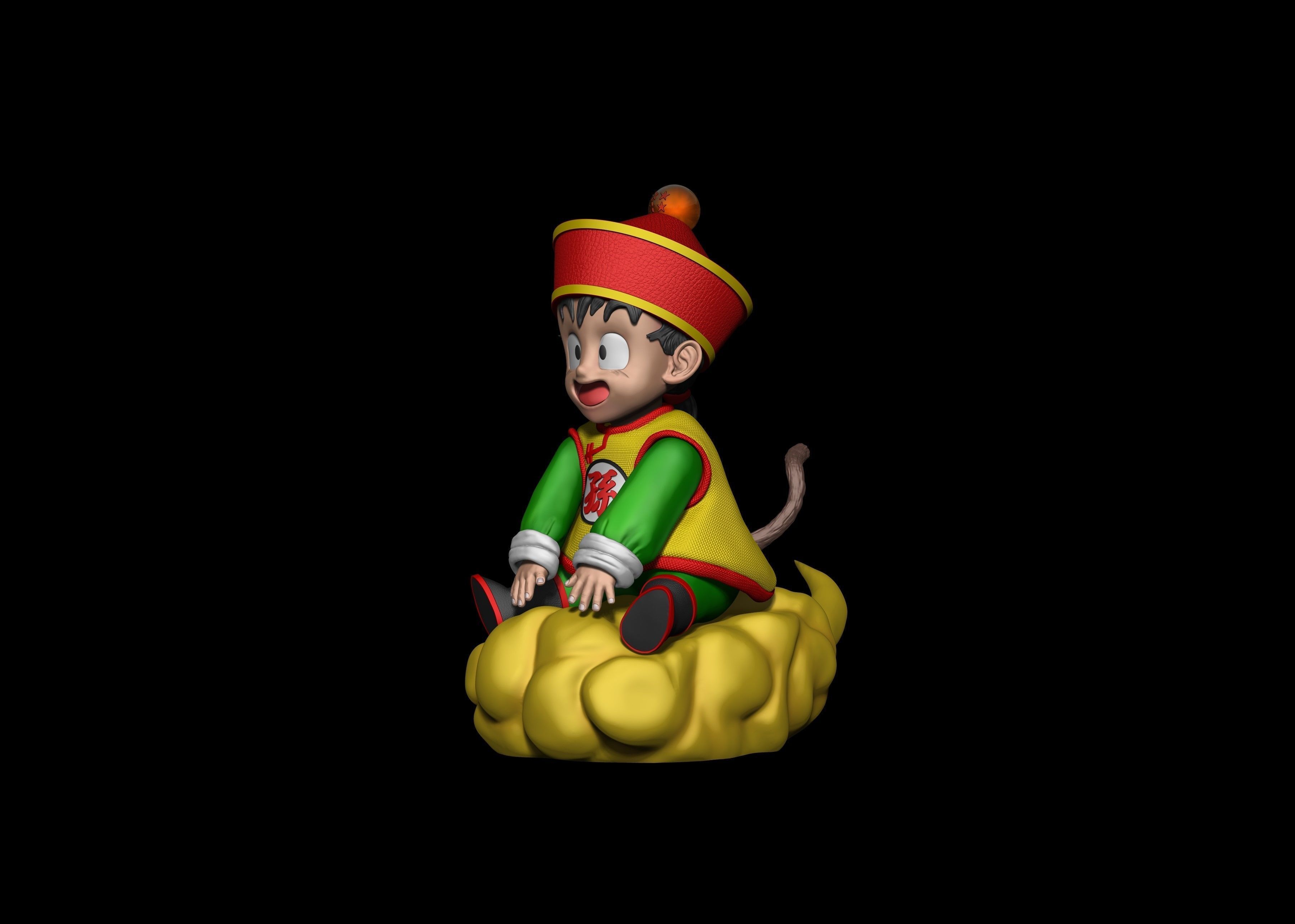 KID GOHAN 3D model 3D printable | CGTrader