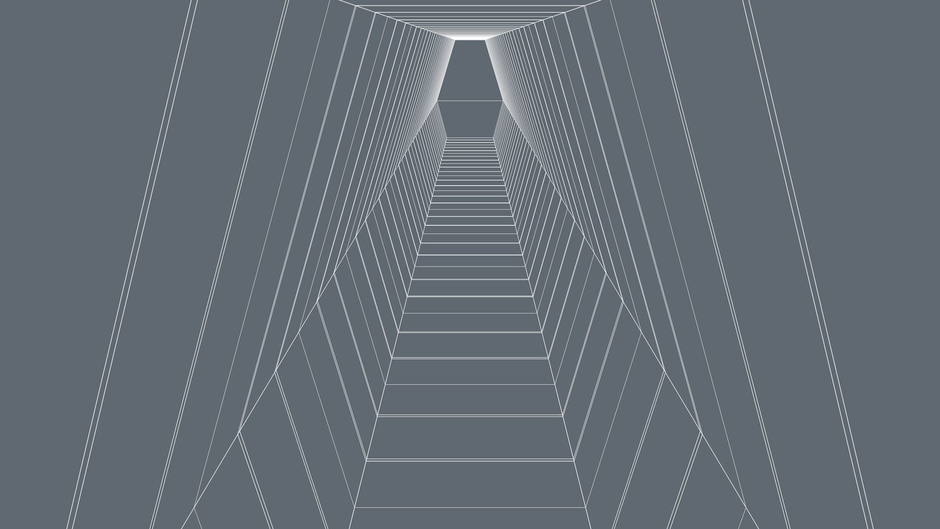 Futuristic Corridor free VR / AR / low-poly 3D model | CGTrader