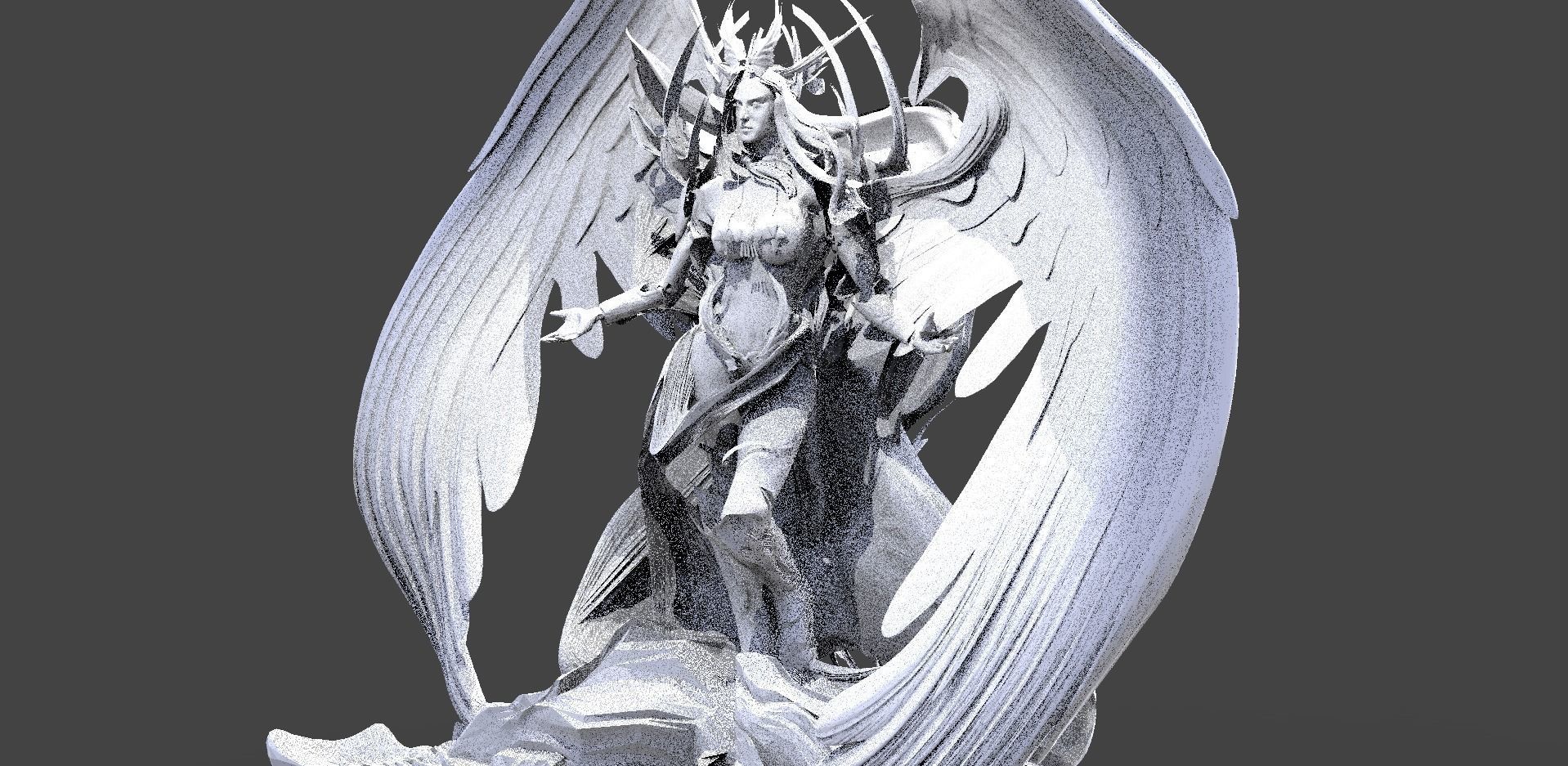 Angel Queen 3D model | CGTrader