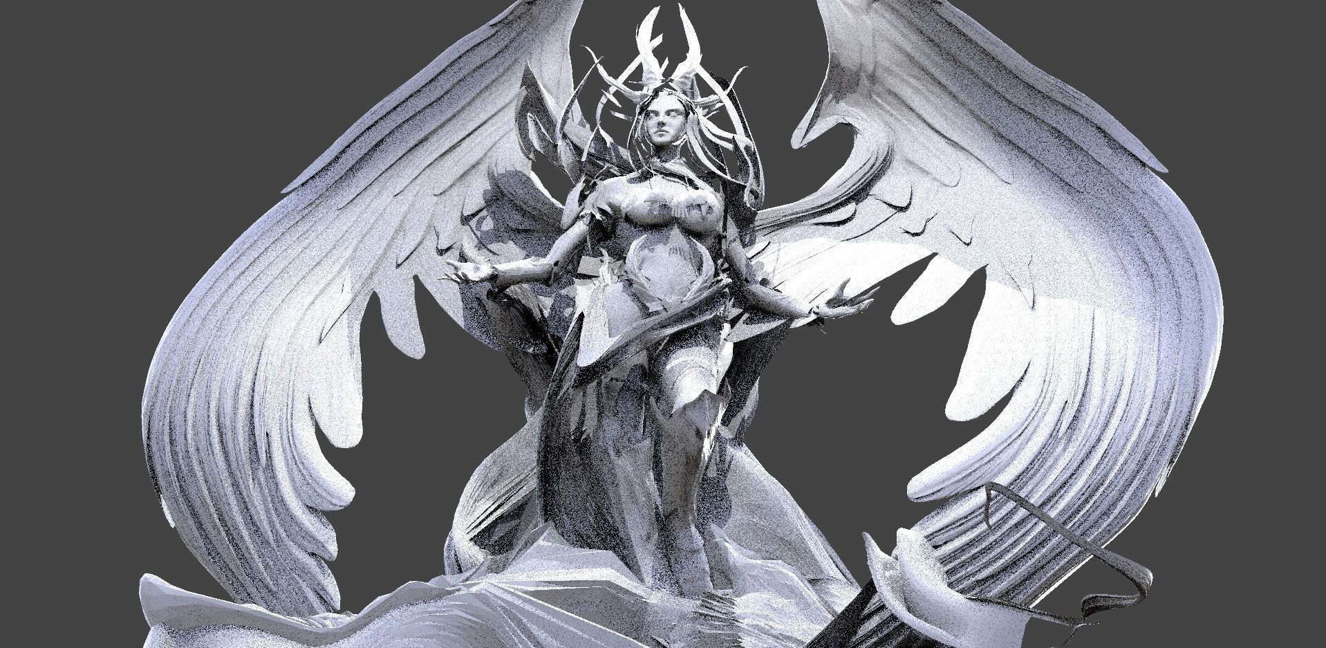 Angel Queen 2 3D model | CGTrader