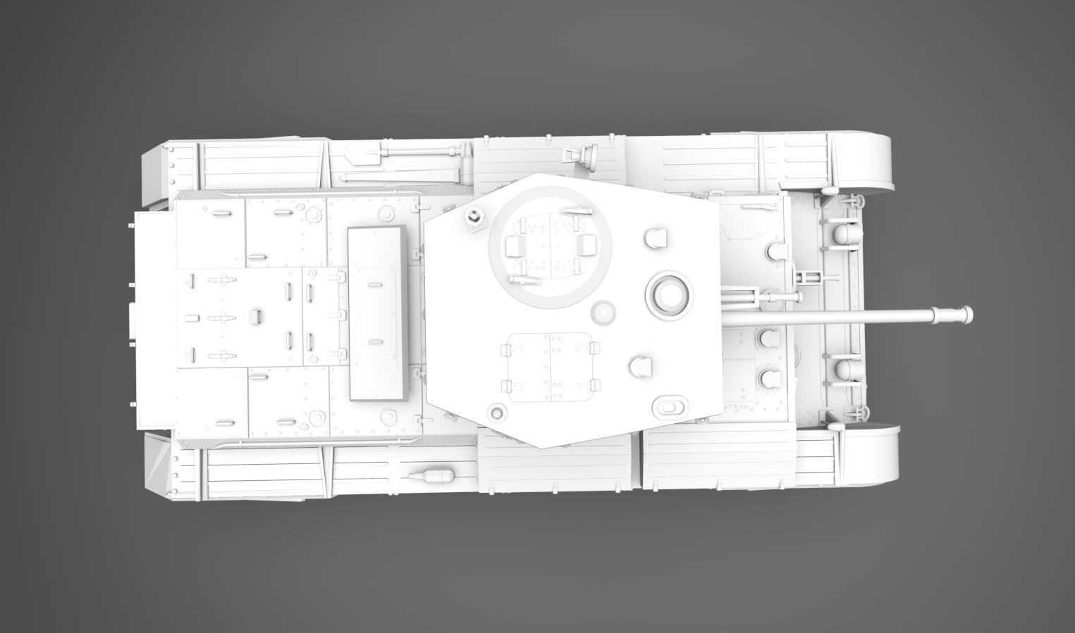 Cromwell Tank Scale model 3D model 3D printable | CGTrader