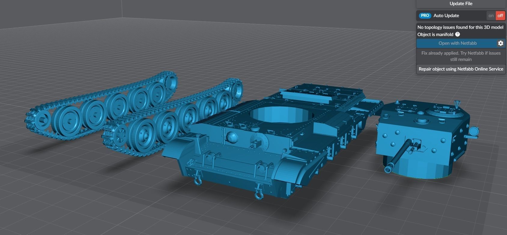 Cromwell Tank Scale model 3D model 3D printable | CGTrader