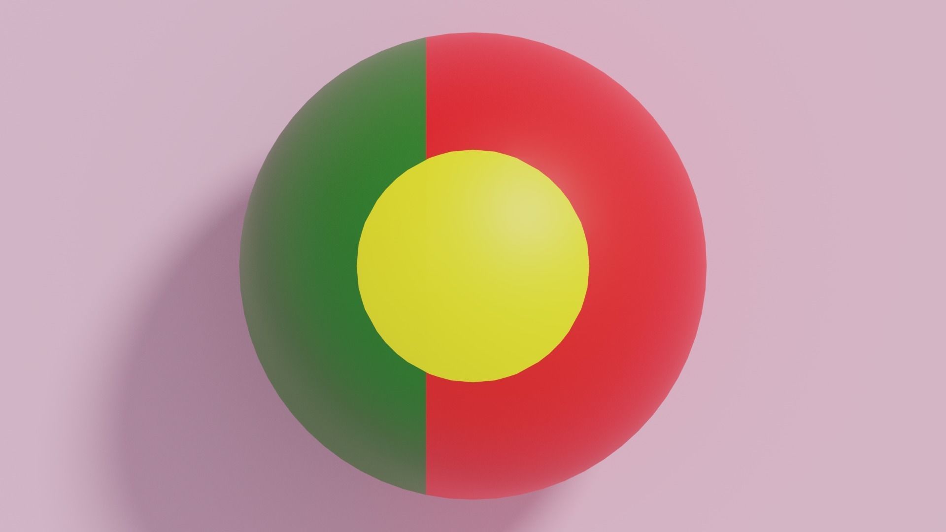 3D model Flag of Ball Collection 6 VR / AR / low-poly | CGTrader